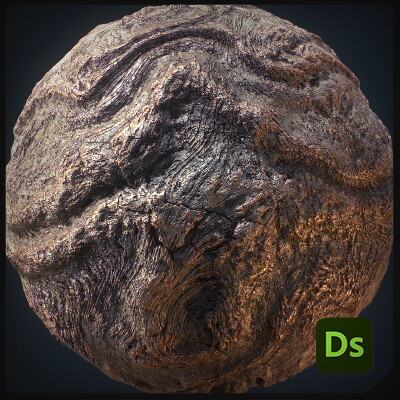 ArtStation - Cold Lava Substance