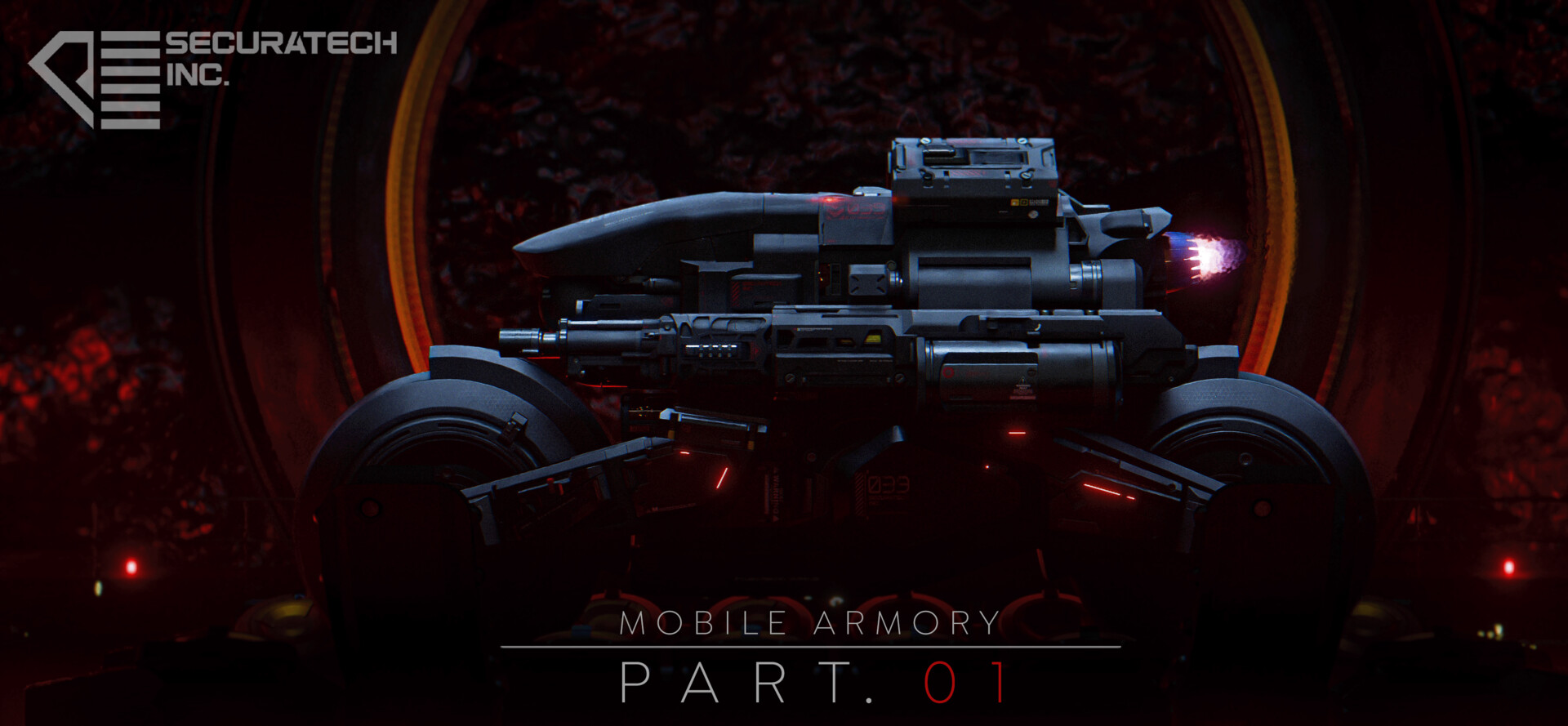 ArtStation - SecuraTech Series: Mobile Armory
