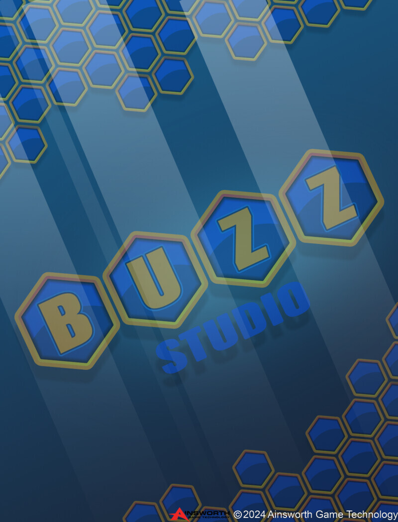 ArtStation - Buzz Studio Logo Animation and Screen - Ainsworth Games Technology Ltd.