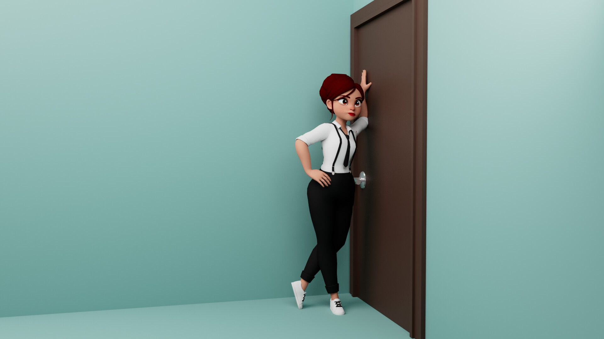 ArtStation - Pantomime Animation - Door Pulling