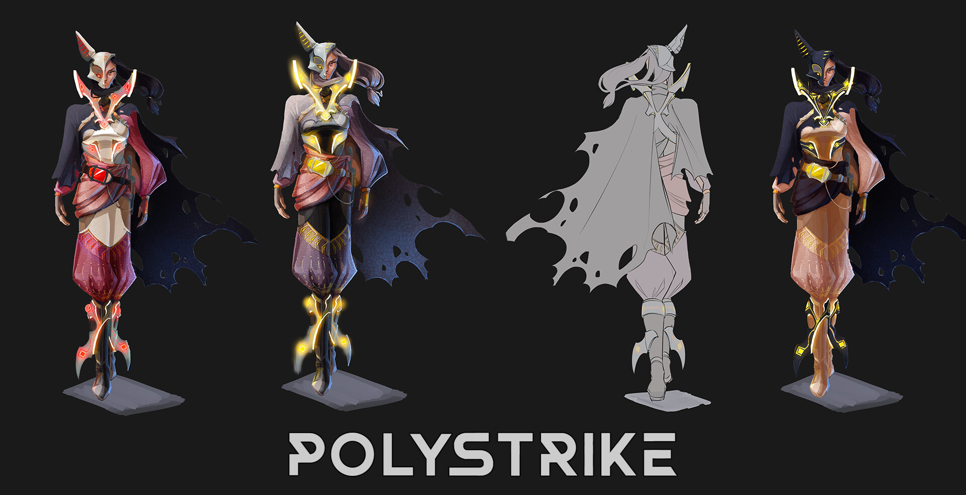 ArtStation - POLYSTRIKE - Kara 2D Concept Art