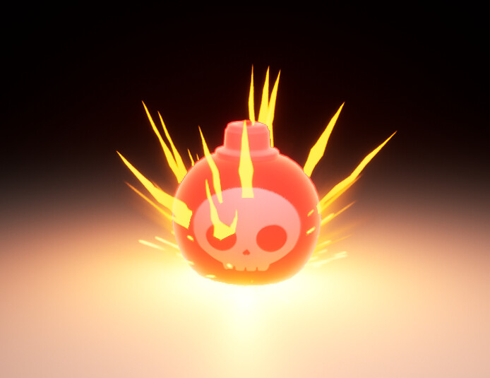 ArtStation - Bomb VFX