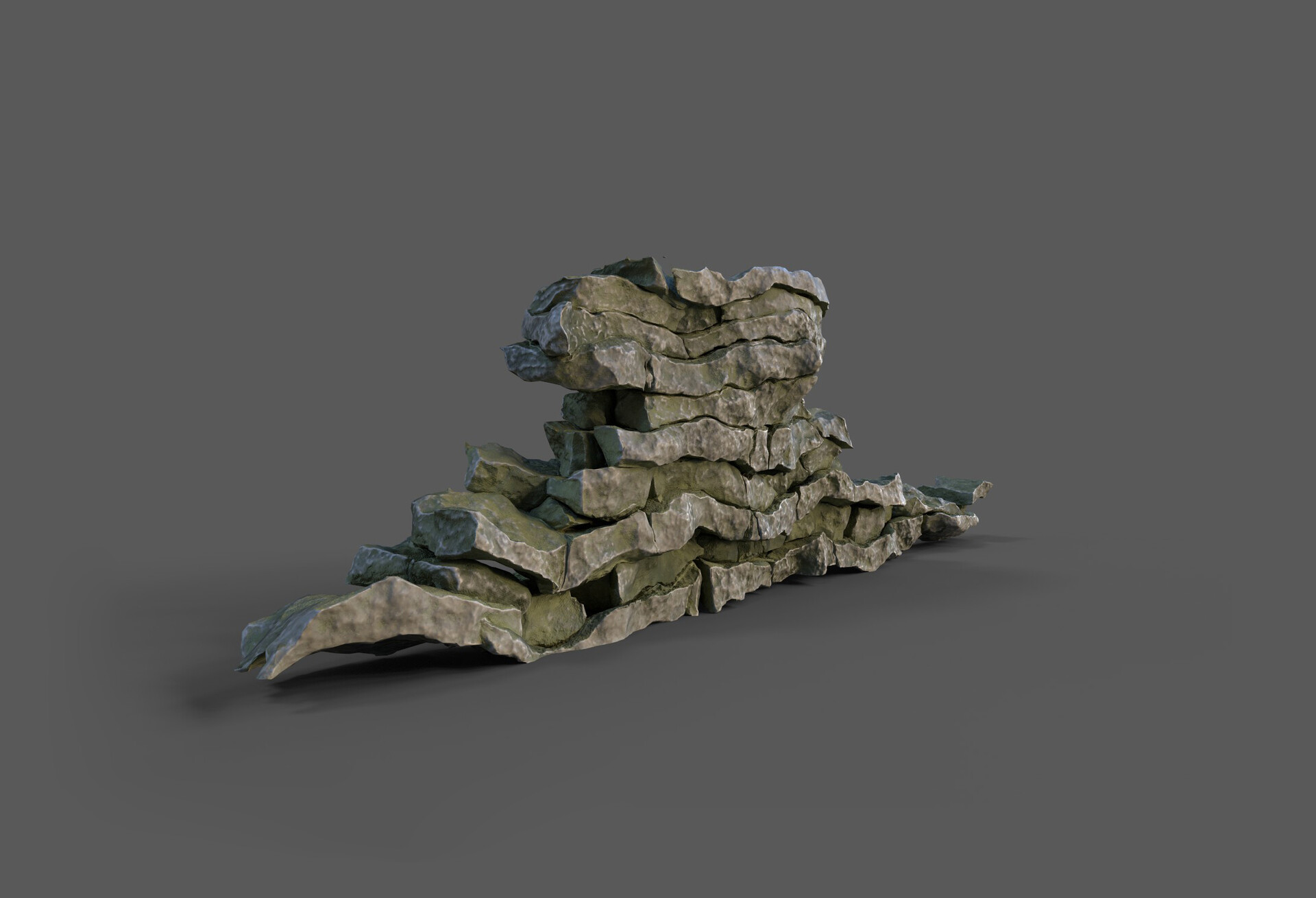 ArtStation - Procedural Stone Wall