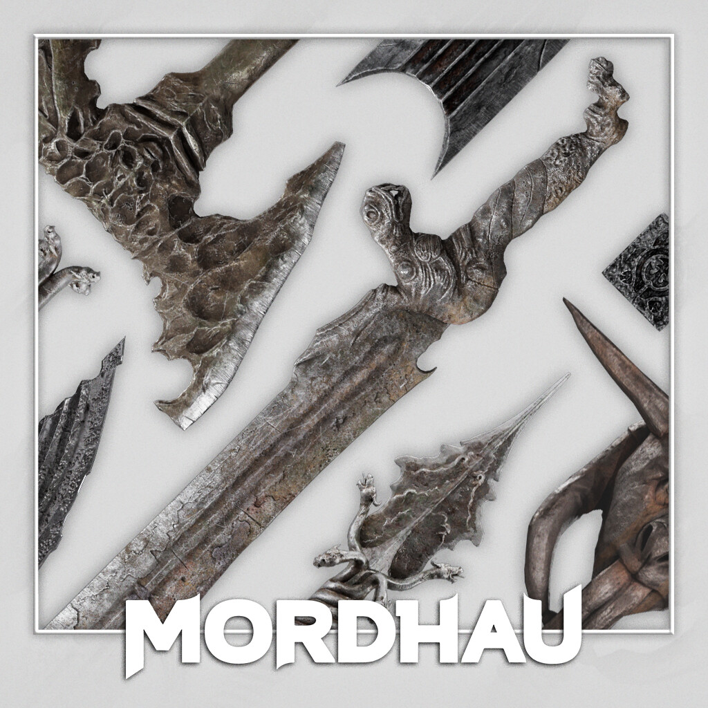 ArtStation - Demonic Weapon Set - Banisher DLC - Mordhau