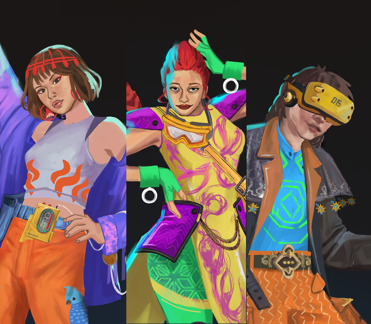 ArtStation - Futuristic VR Character Concepts