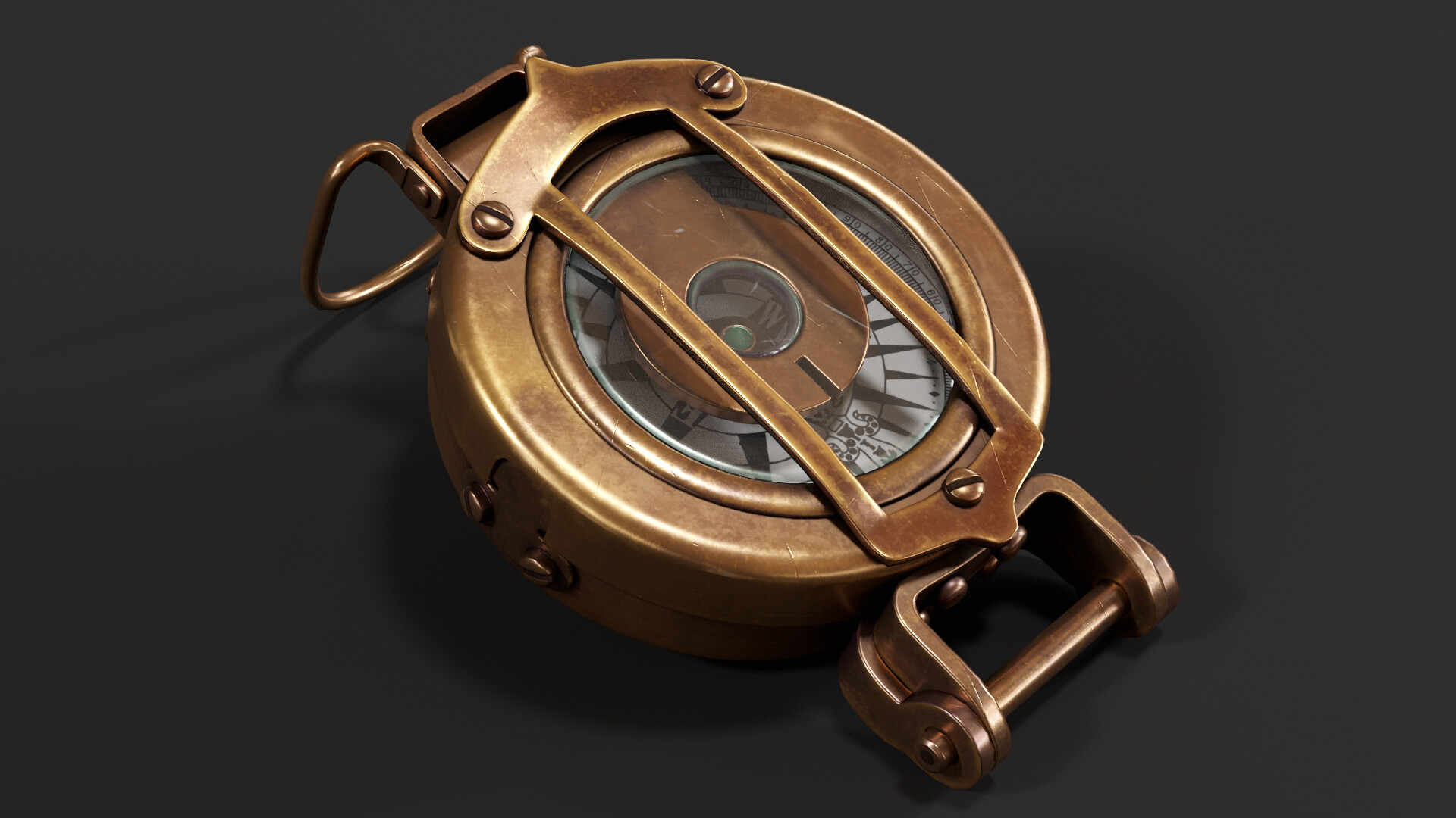 ArtStation - WWII Compass