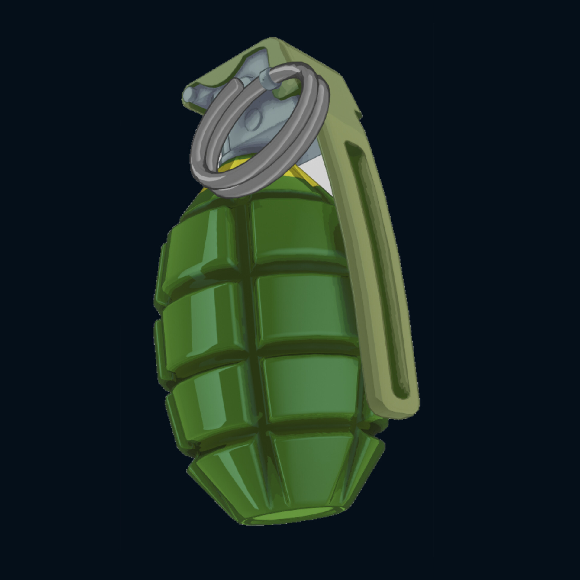ArtStation - Stylized Grenades Pack