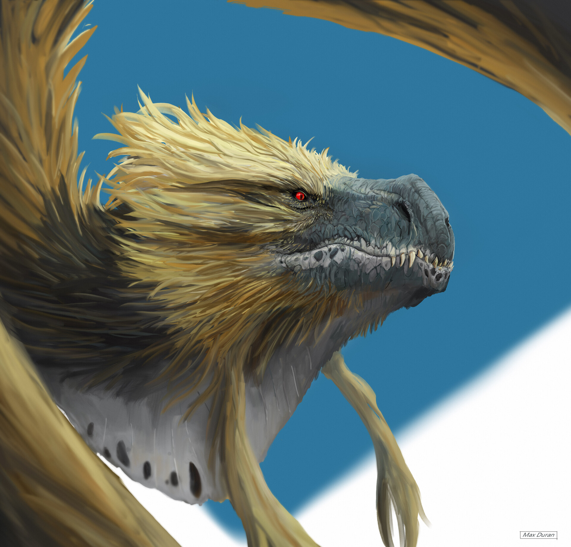 ArtStation - Harpy Dragon and Condor dragon