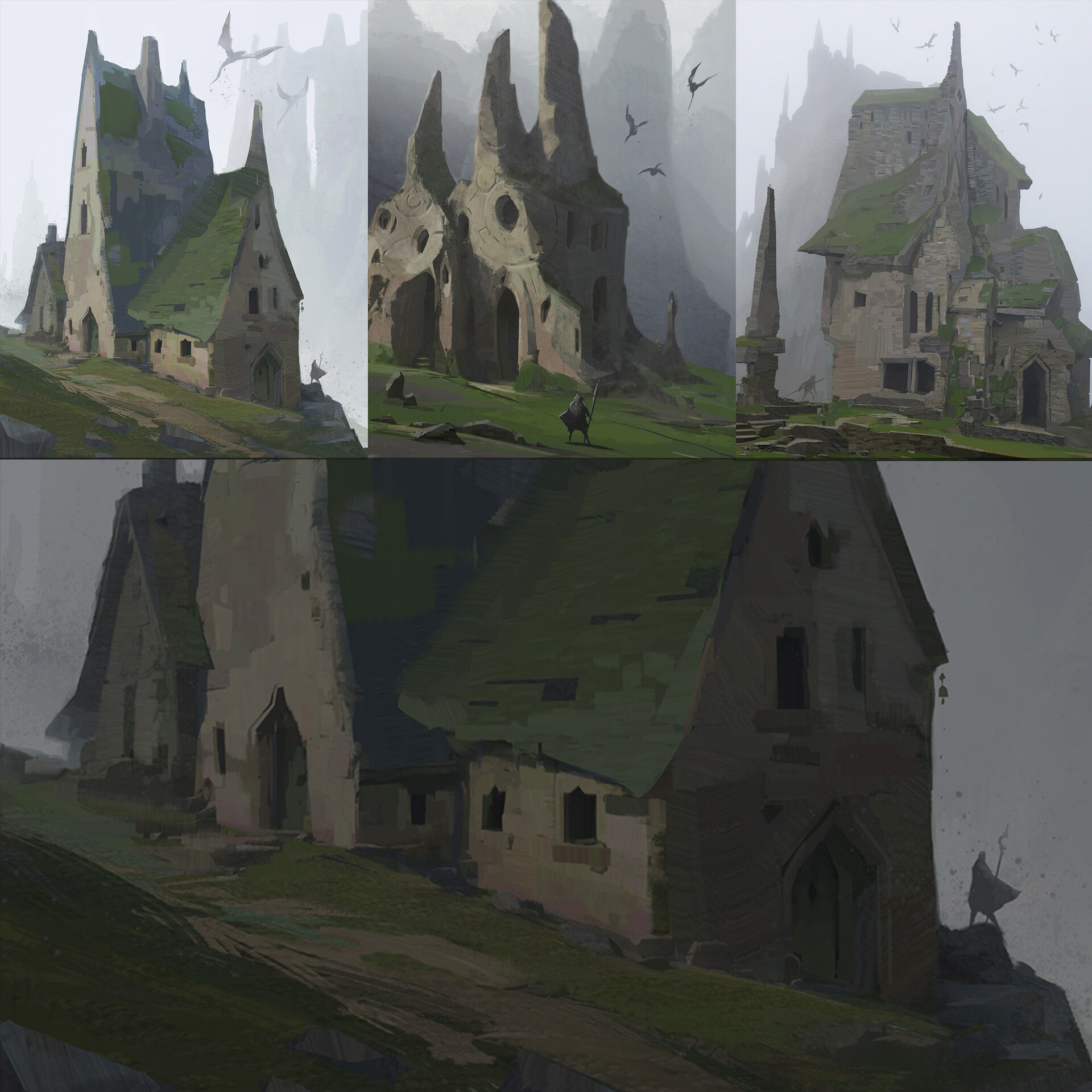 ArtStation - Simple houses
