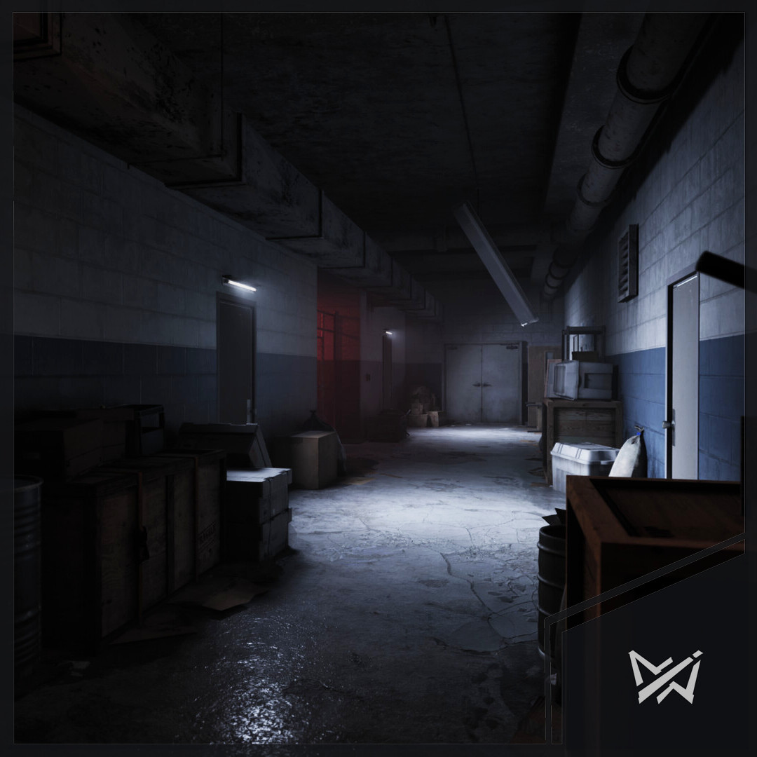 ArtStation - Coridor - UE5 | Gamedev Bootcamp | Isaev Workshop