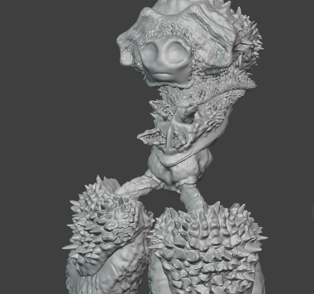 ArtStation - Stone Creature.