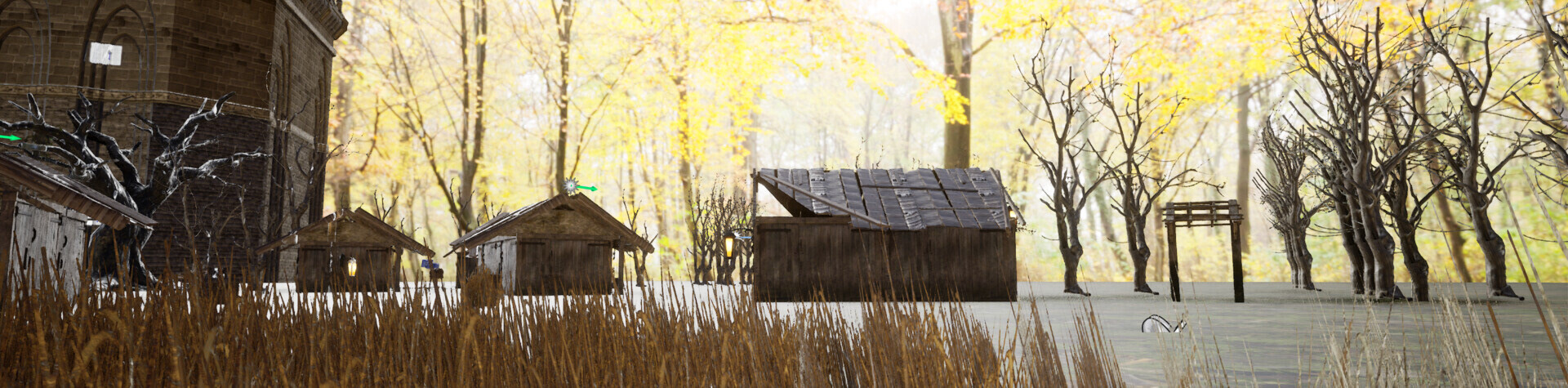 ArtStation - Medieval Village: Environment Design