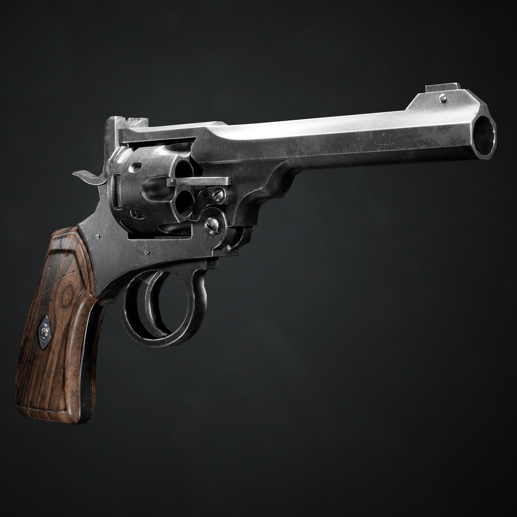 ArtStation - webley 455 mark 2