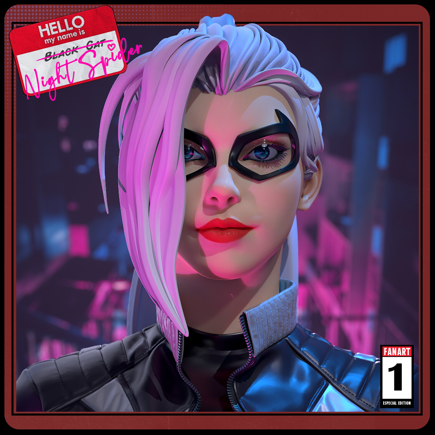 ArtStation - Spiderman Challenge - Night Spider