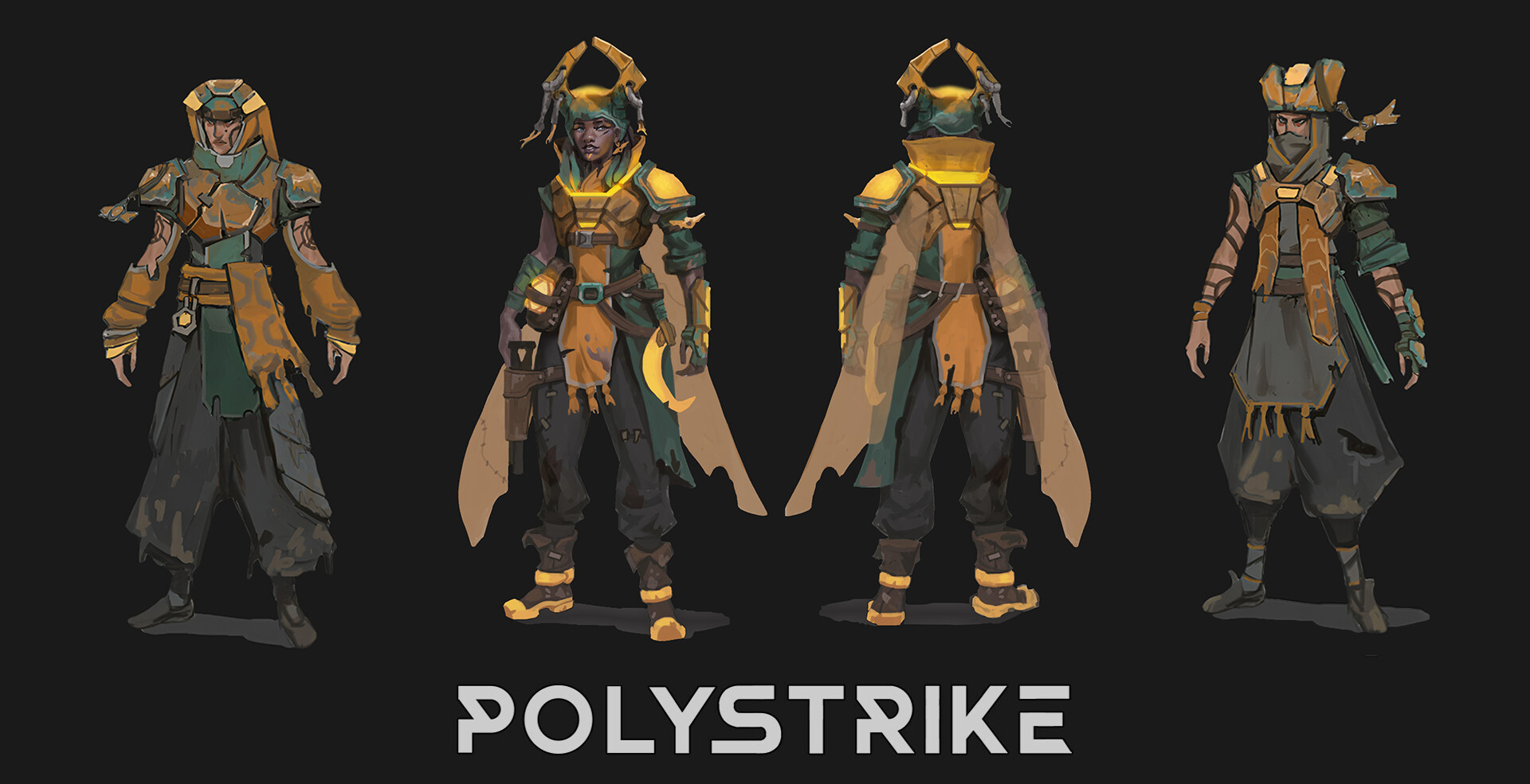 ArtStation - POLYSTRIKE - Vanguard Faction characters iteration v2