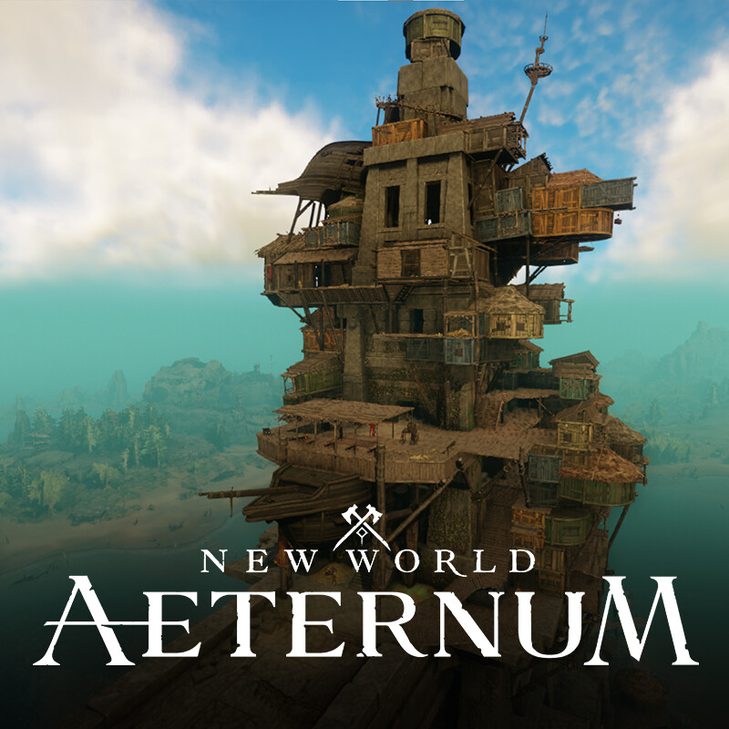 ArtStation - New World - Crow's Nest Lighthouse