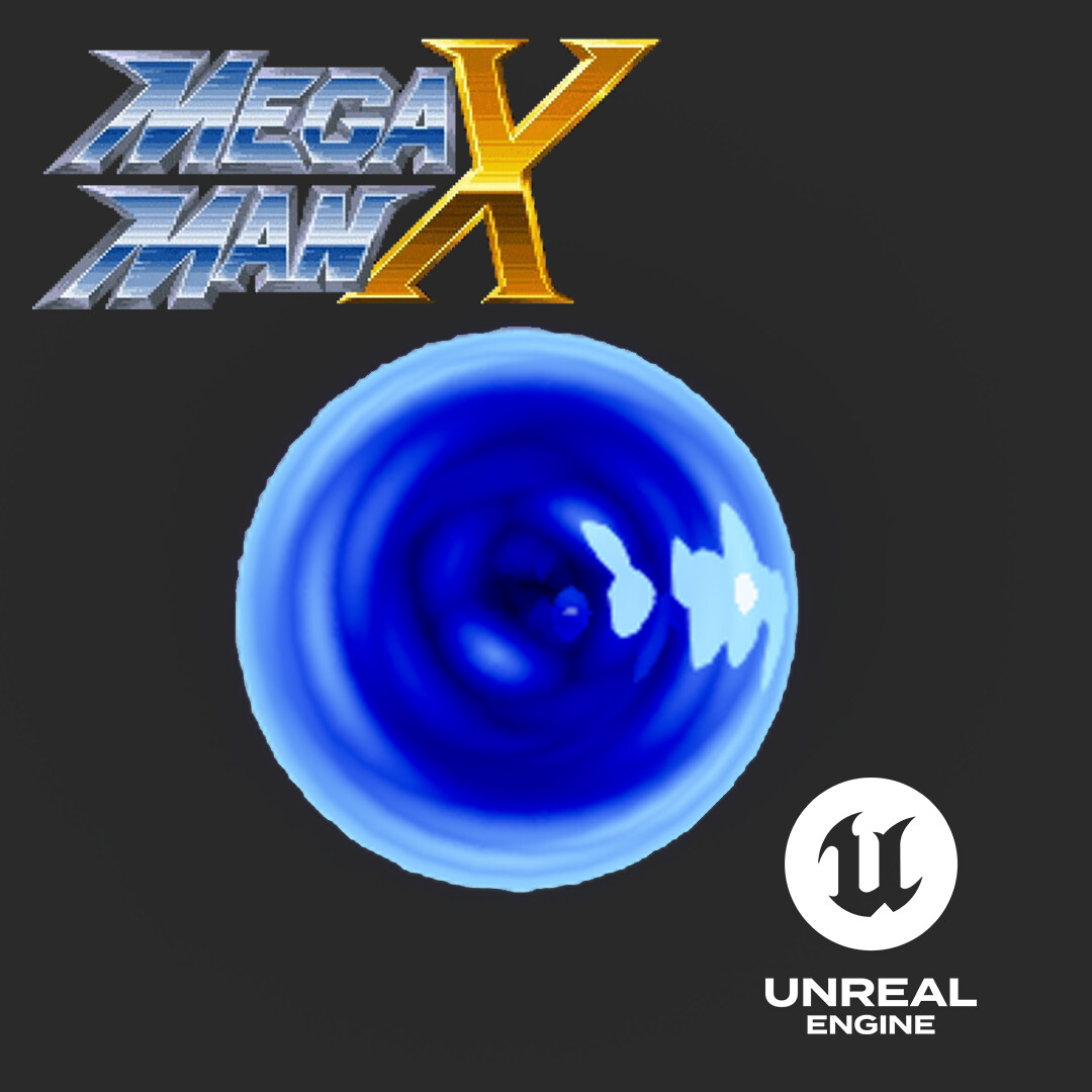 ArtStation - Megaman X Project - Rolling Shield