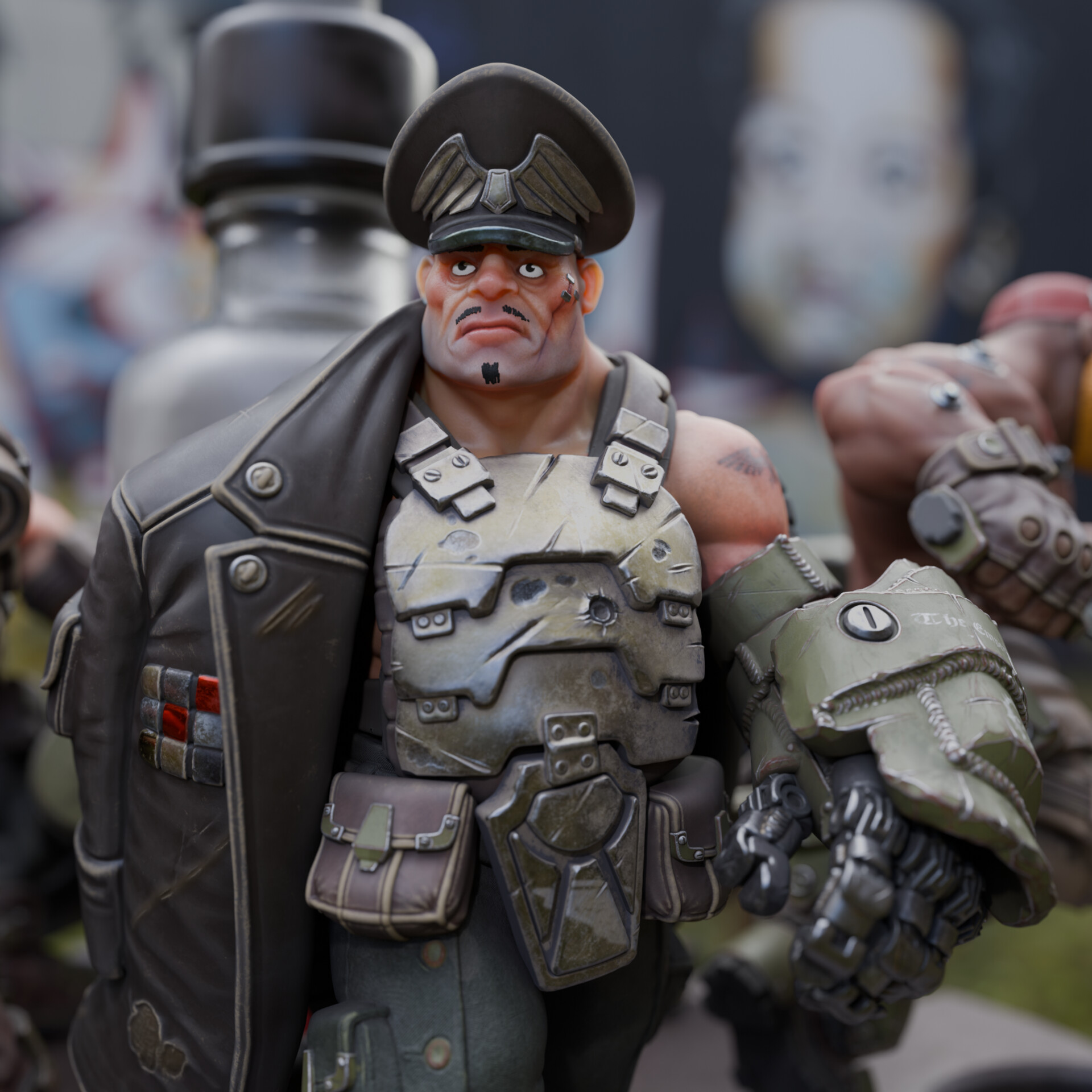 ArtStation - Aleksey's ogres squad