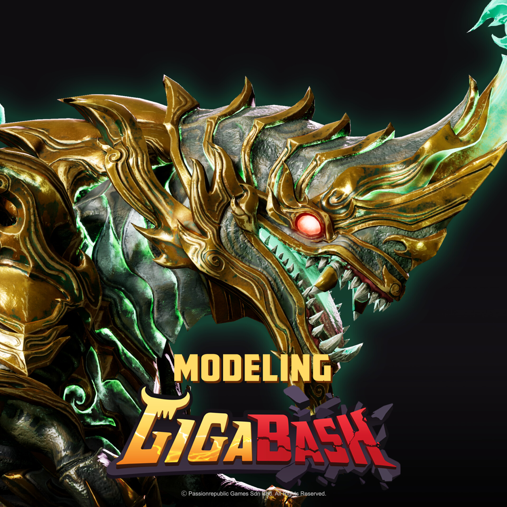 ArtStation - GigaBash: Character Modeling - Rawa