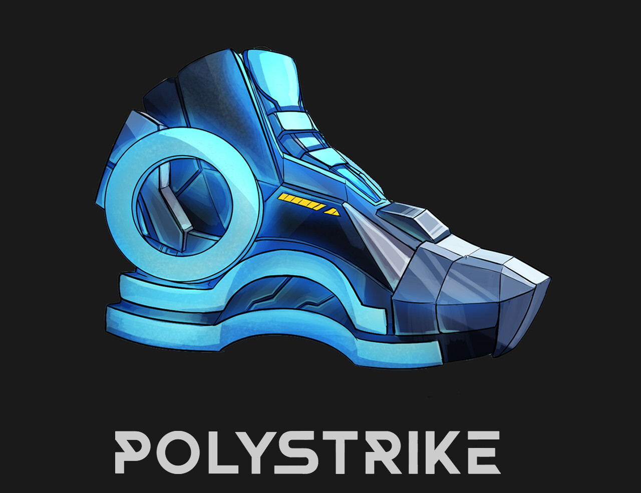 ArtStation - POLYSTRIKE - Iron Will faction boots