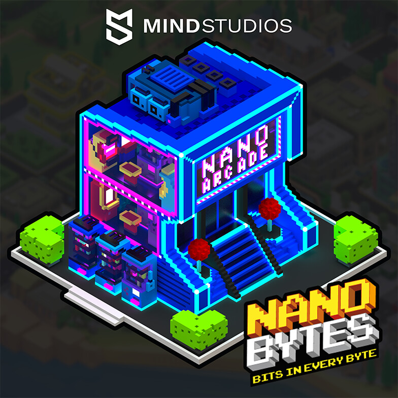 ArtStation - Nano Bytes - Shops and Buildings