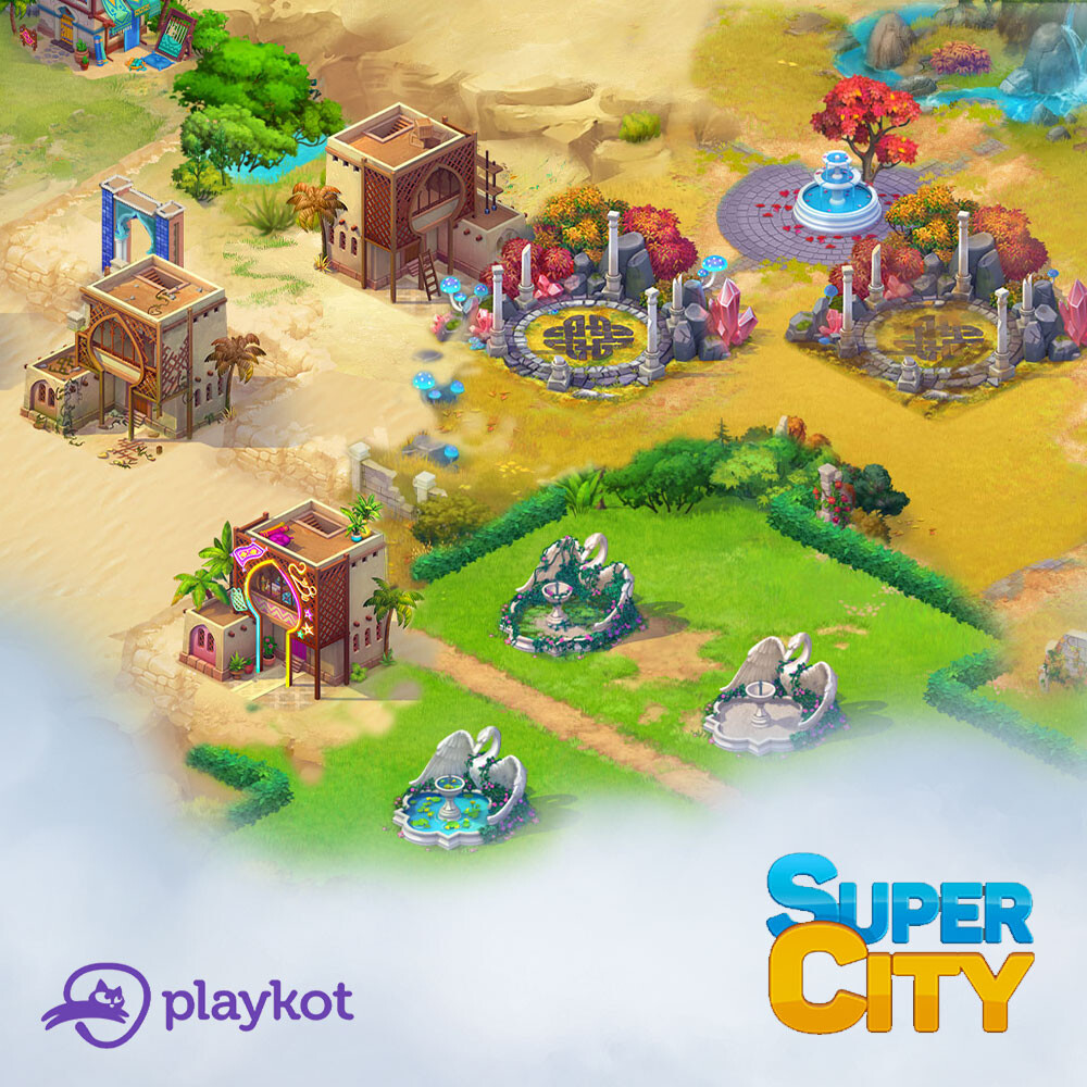 ArtStation - Building concepts and restoration stages for expeditions