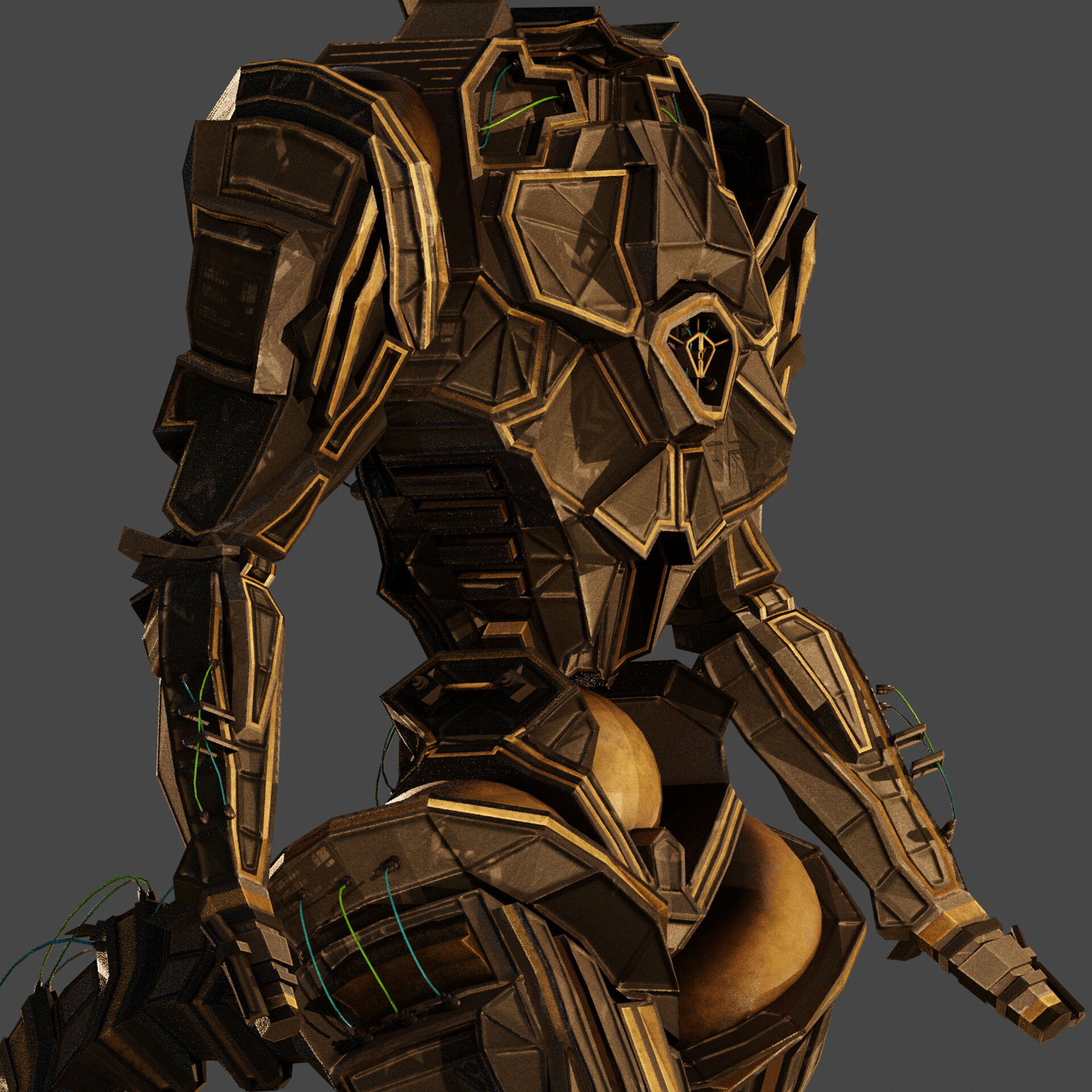 ArtStation - Mech Suit - Two Keys