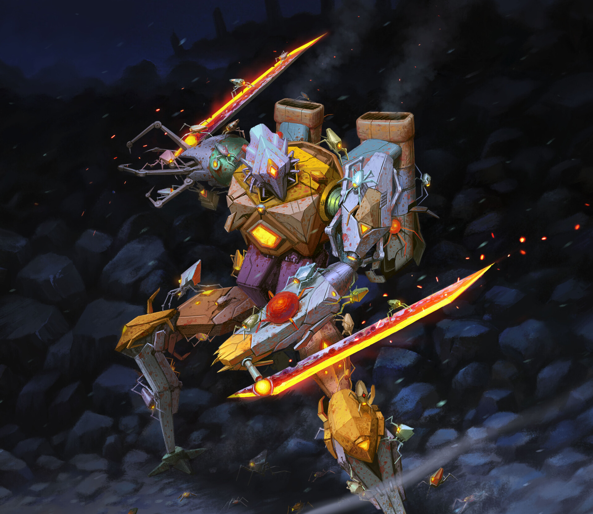 ArtStation - Unfettered faction. Frosthaven.