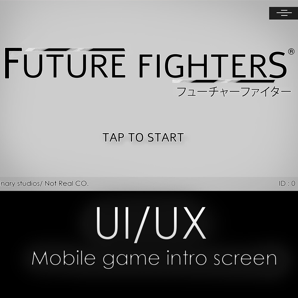 ArtStation - UI/UX Mobile Game Intro ( On going Project )