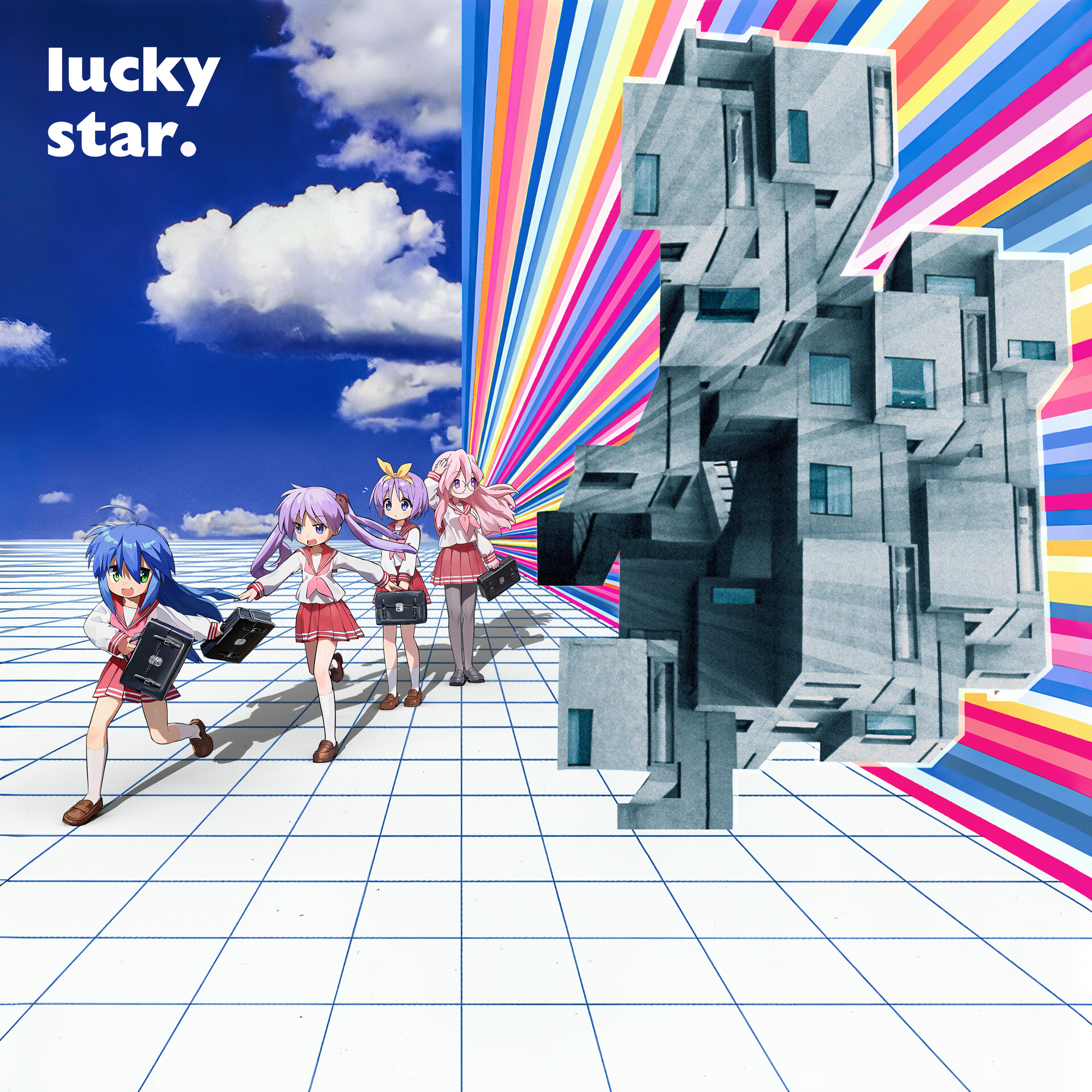 ArtStation - Lucky☆Star x Sweet Trip - Moe : Homework : Slice