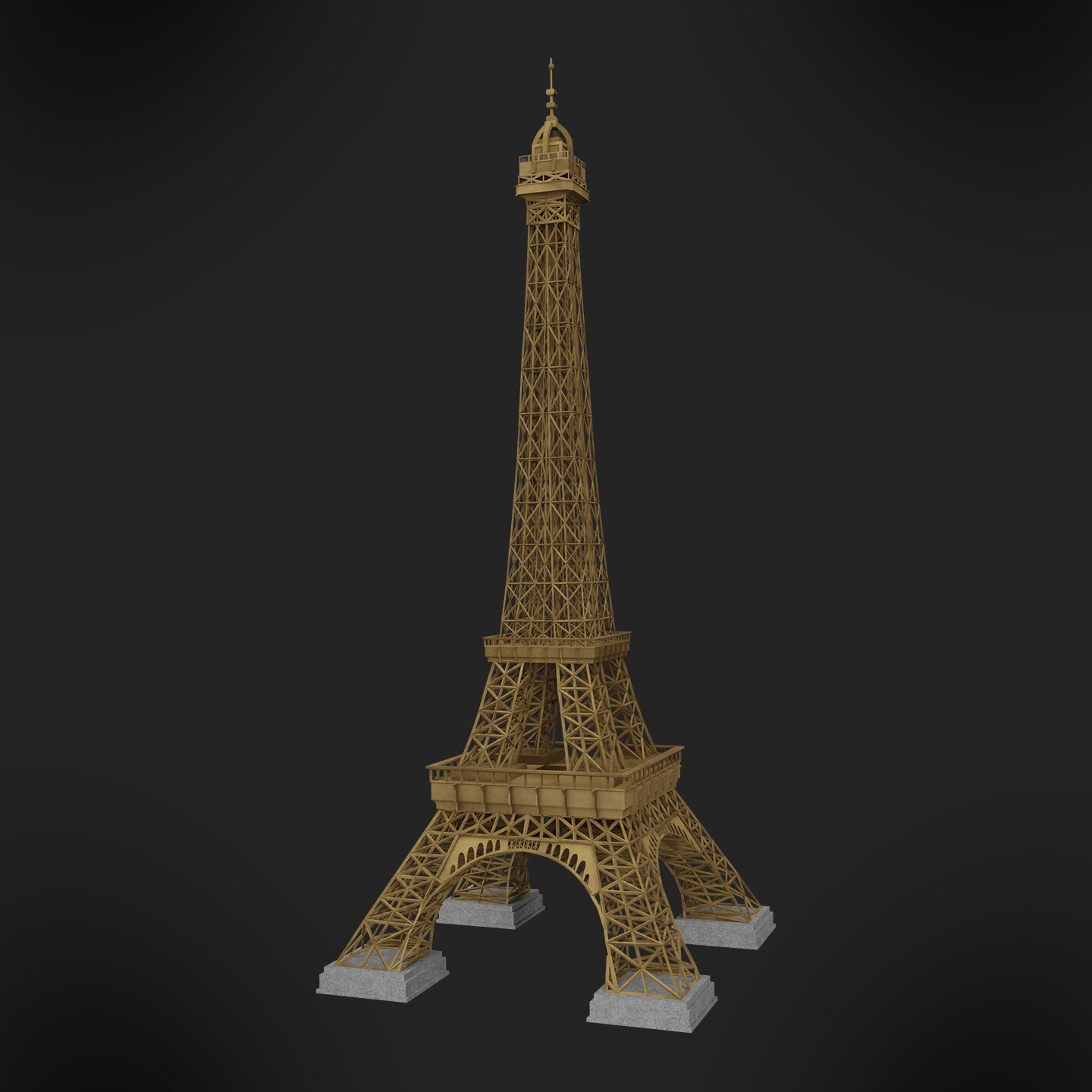 ArtStation - The Eiffel Tower