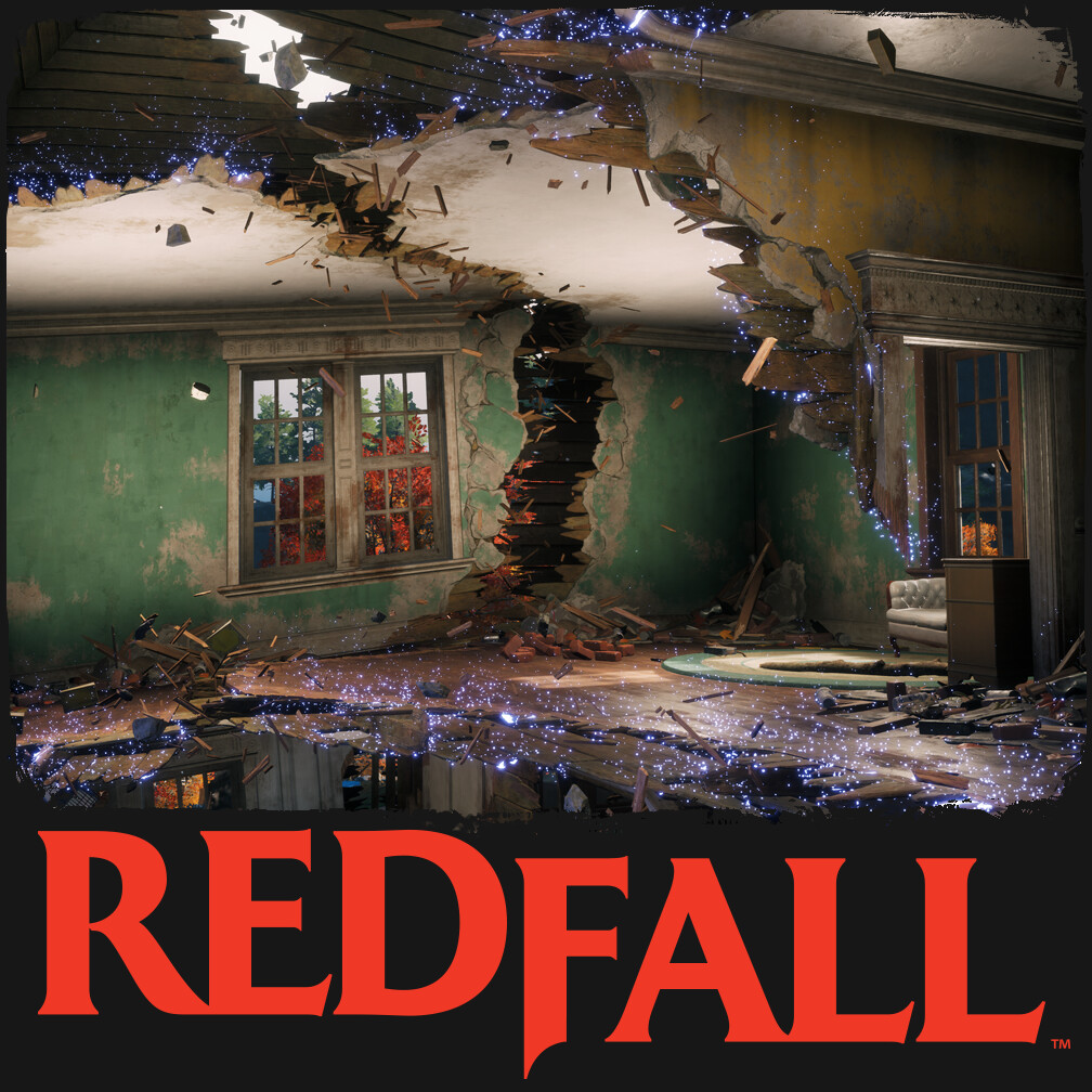 ArtStation - Redfall // Addison Mansion Destruction