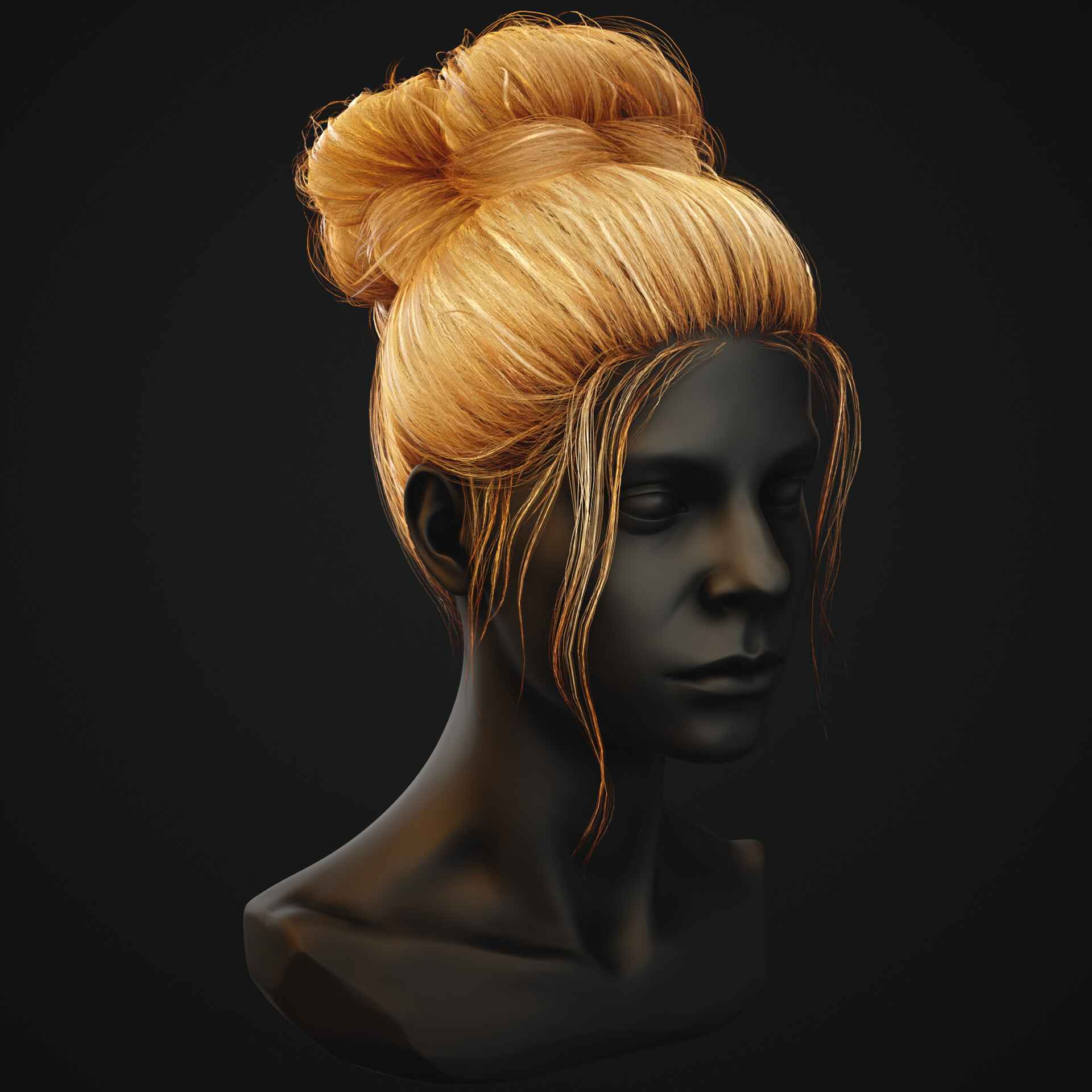 ArtStation - CGMA-Game Ready hair