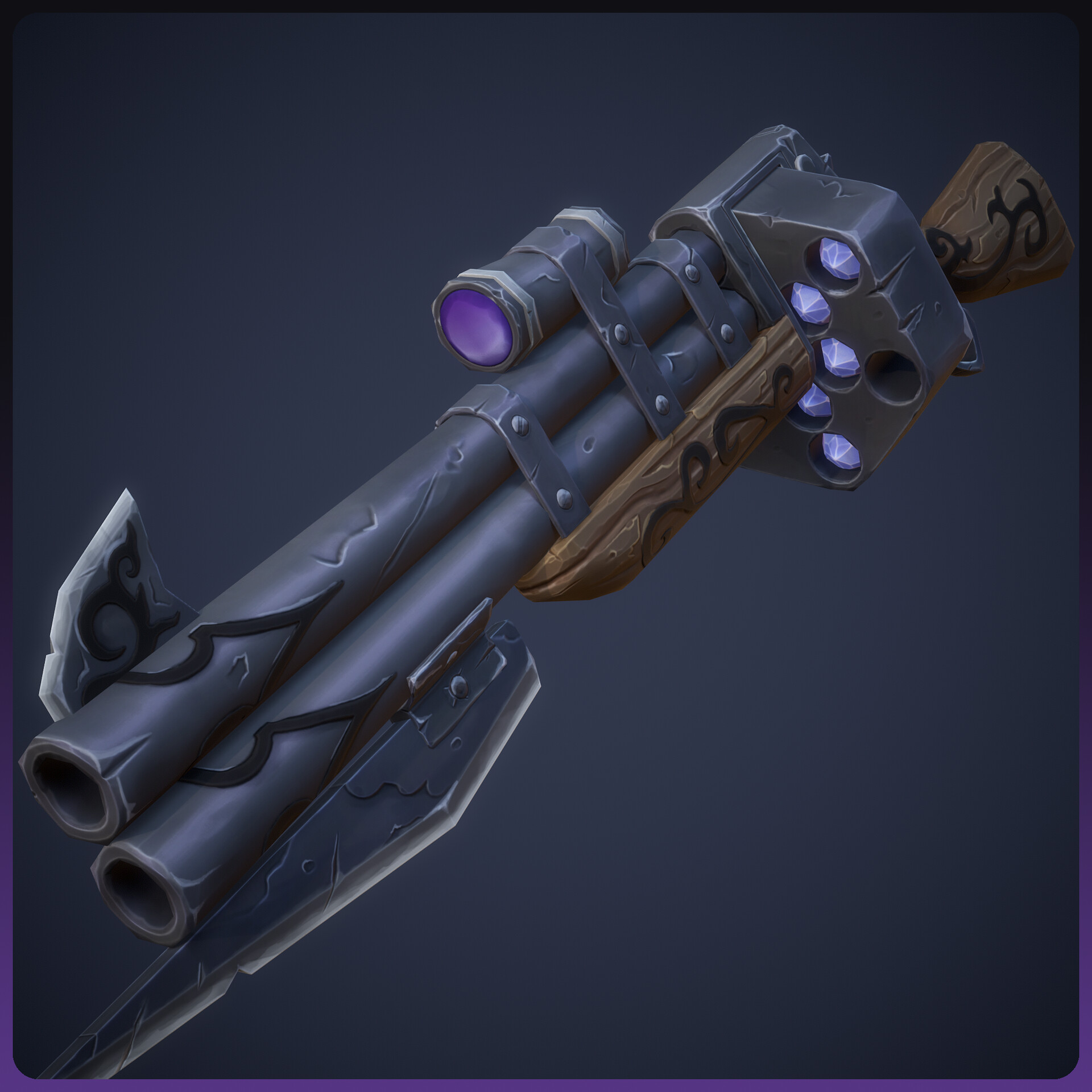 ArtStation - World Of Warcraft Rifle remaster