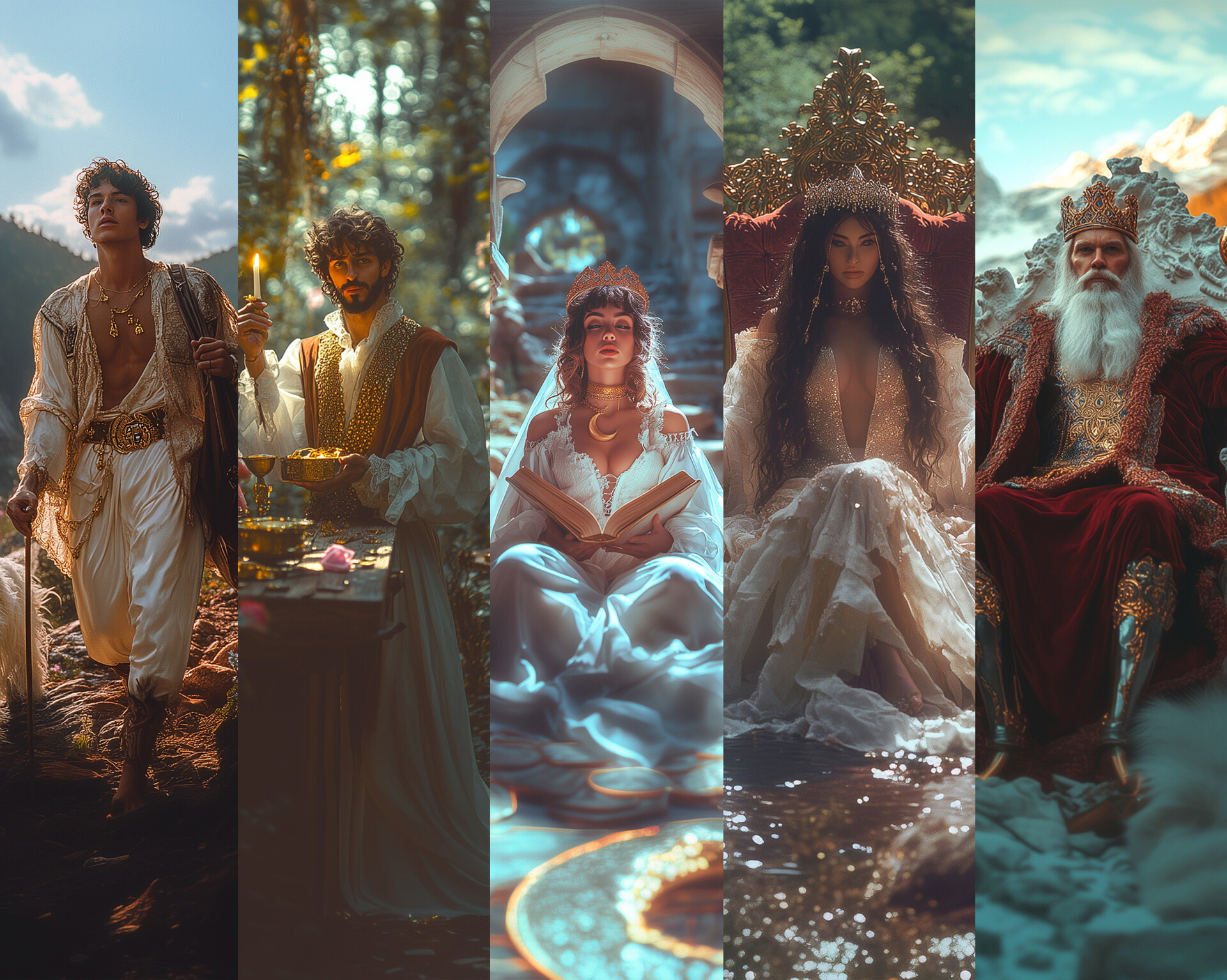 ArtStation - Celestial Fate | Generative AI - Tarot Deck Collection 01