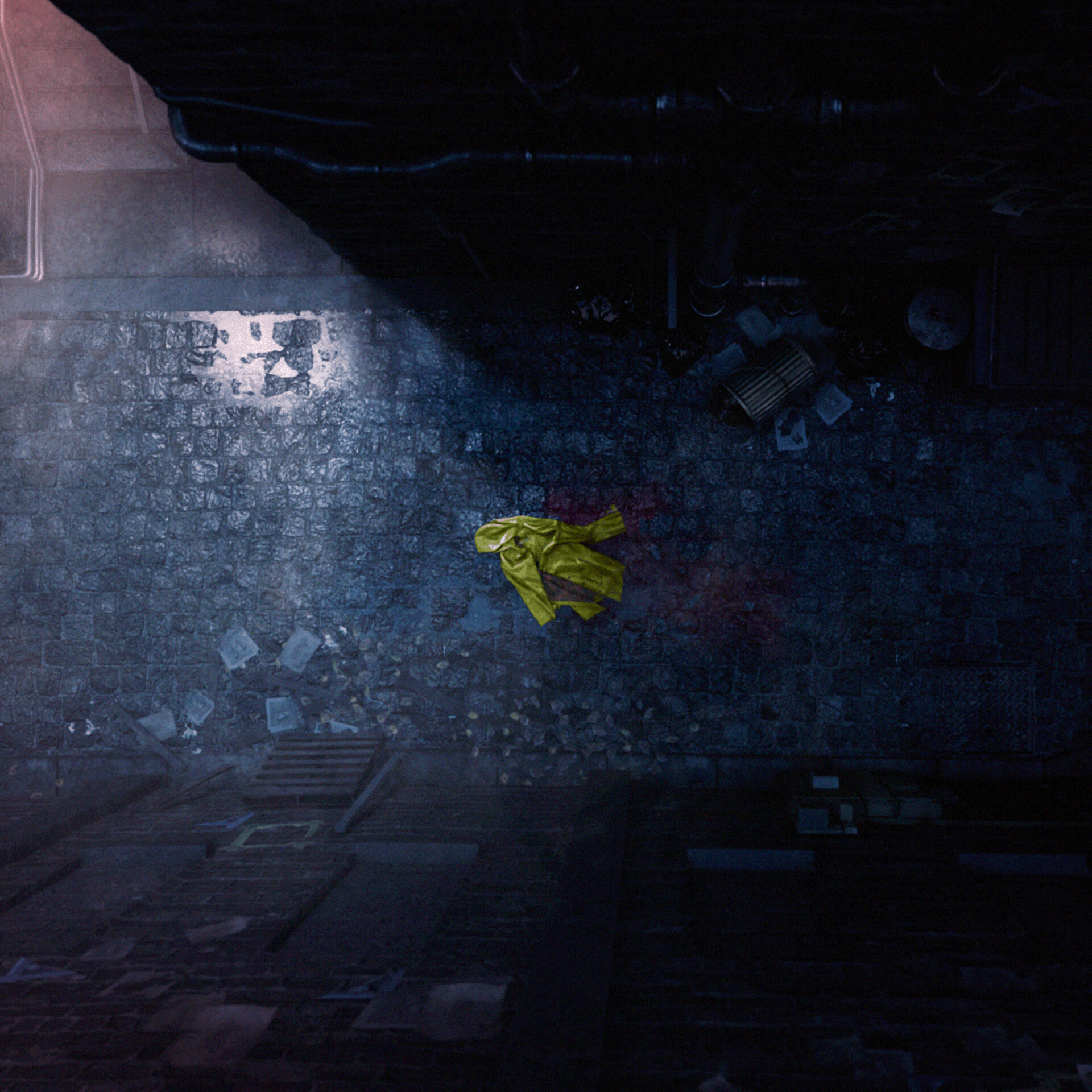 ArtStation - Uncanny Noir Alley - 3D Environment