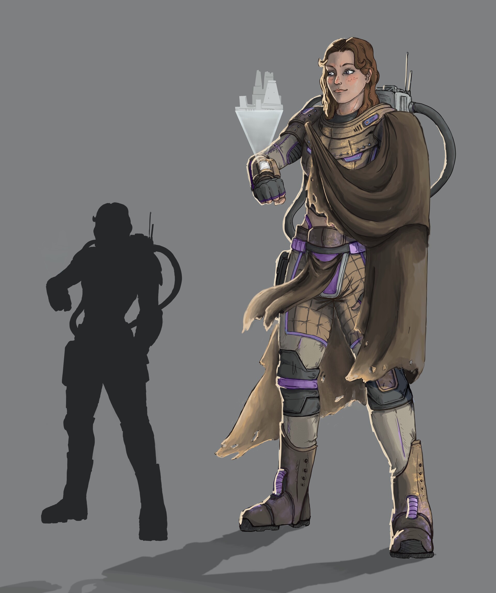 ArtStation - SF Explorator character design