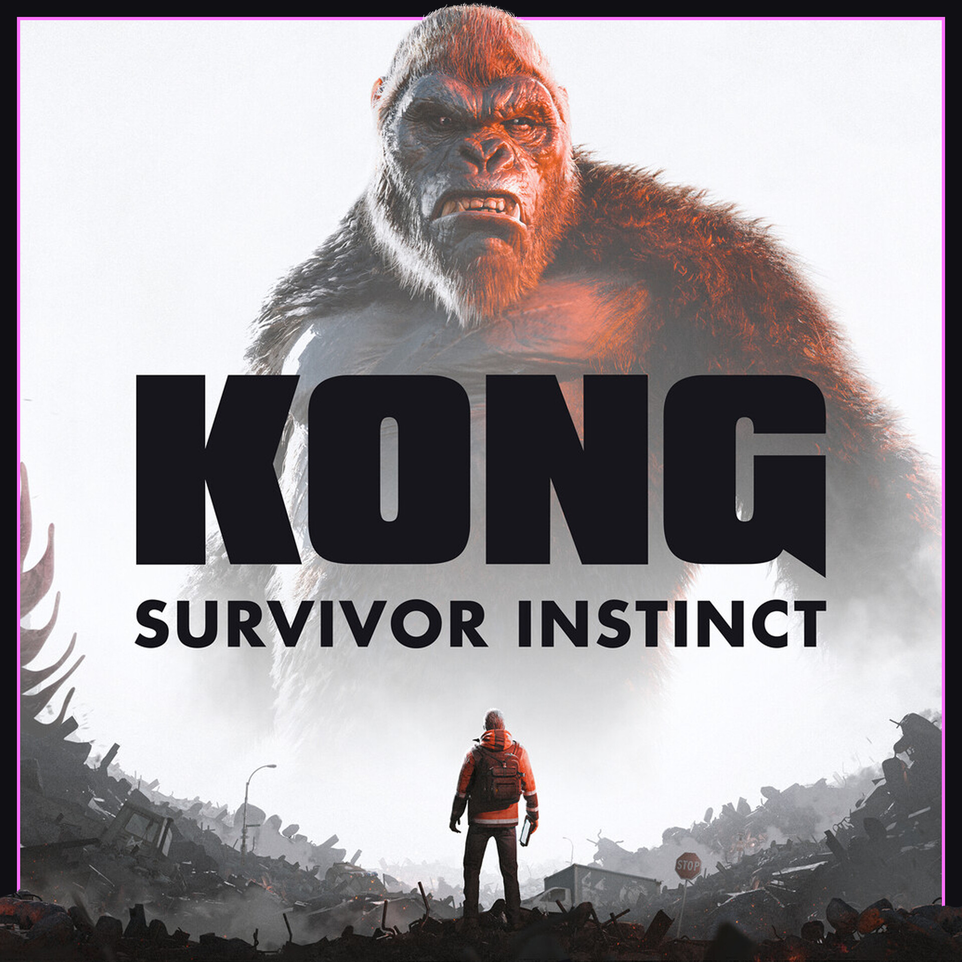 ArtStation - KONG - Survivor Instinct cover - Main Key Art