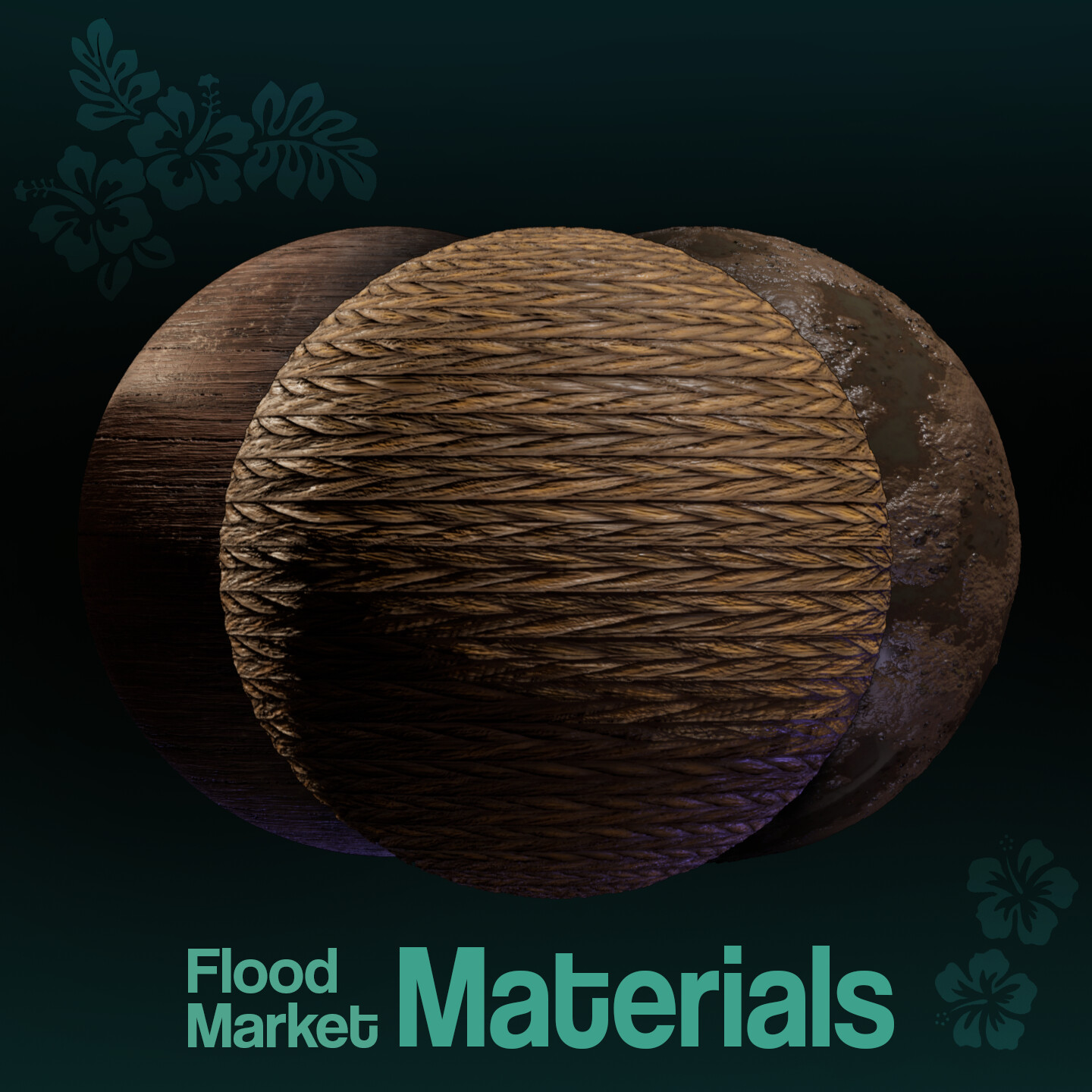 ArtStation - Flood Market Real-Time Materials
