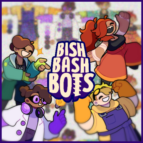 Alex Lawrence - Bish Bash Bots Hero Character Concept Art