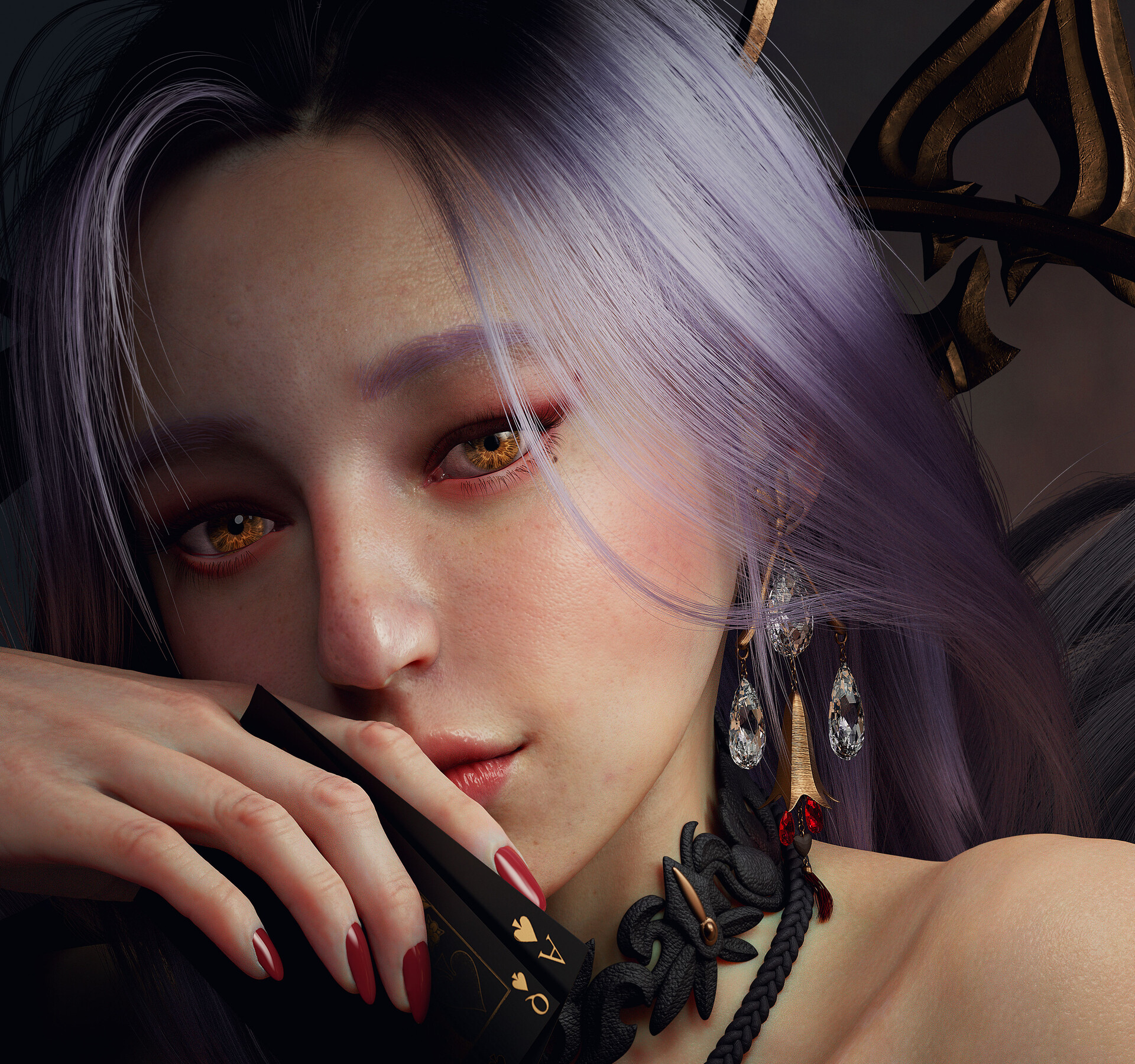 ArtStation - Queen of Spades (Character Lookdev Project)