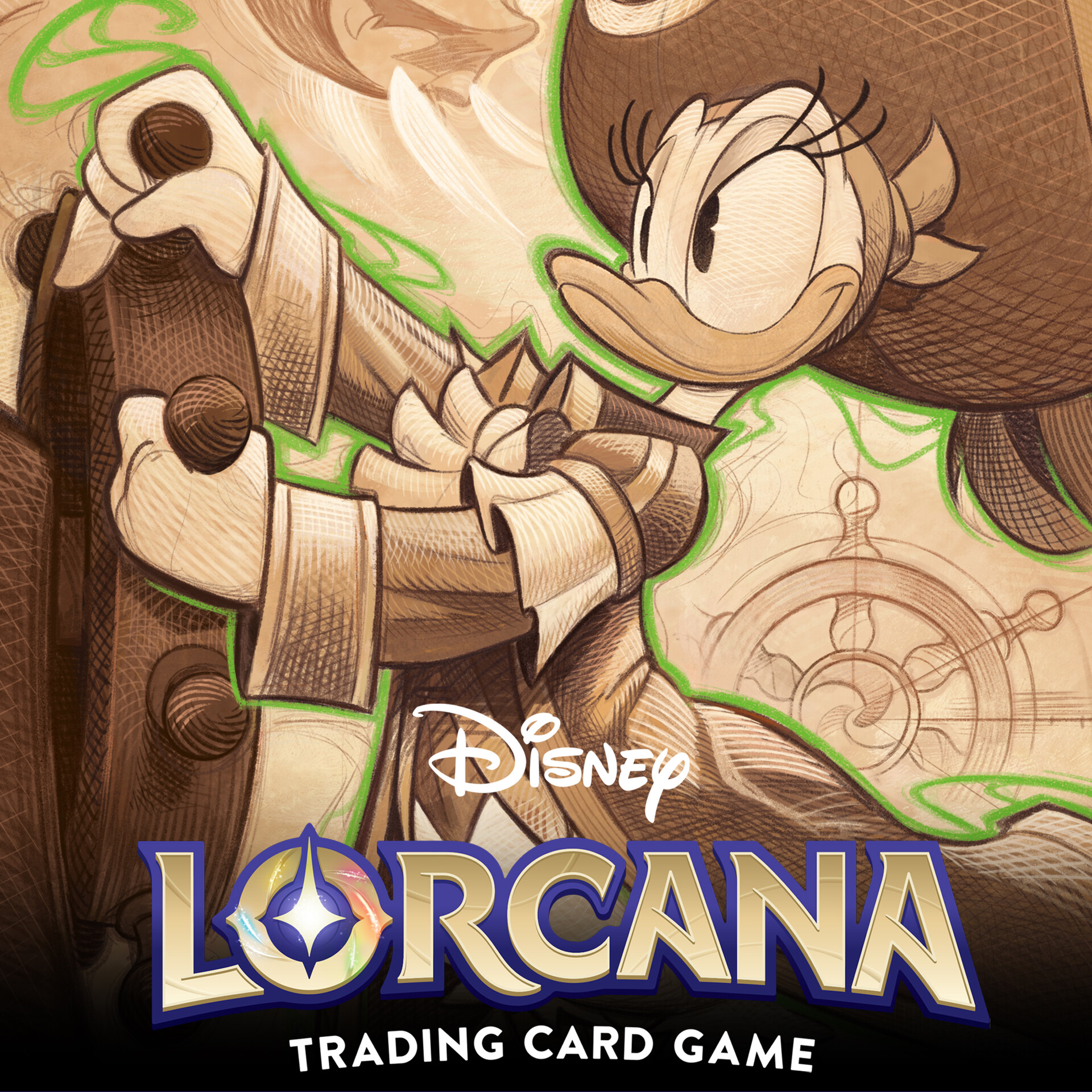 ArtStation - Disney Lorcana - Daisy Duck Pirate Captain - ENCHANTED