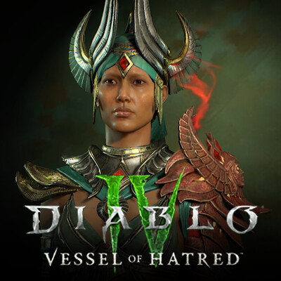 ArtStation - Diablo IV - Demigod Helm & Marrow Sallet