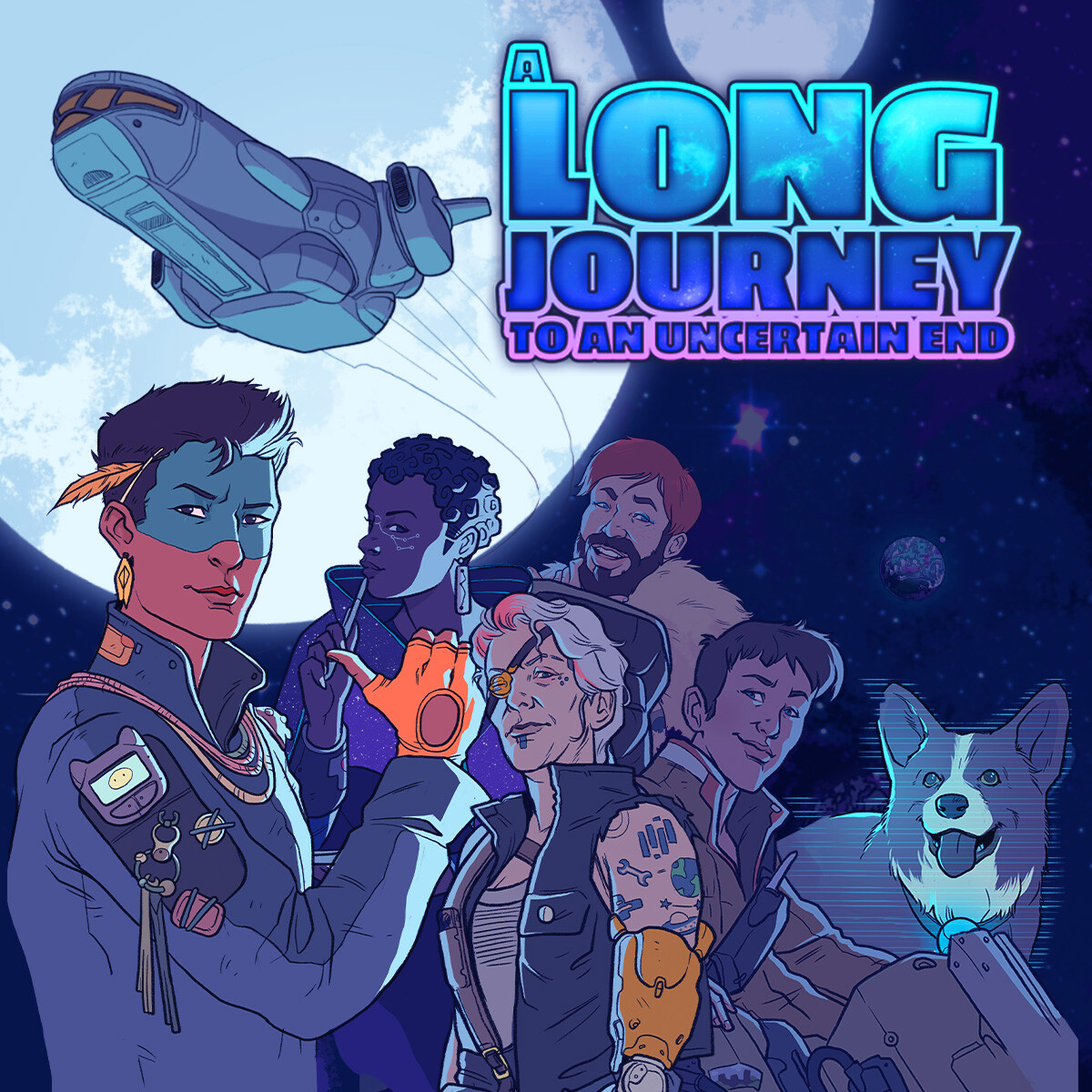 ArtStation - A Long Journey to an Uncertain End