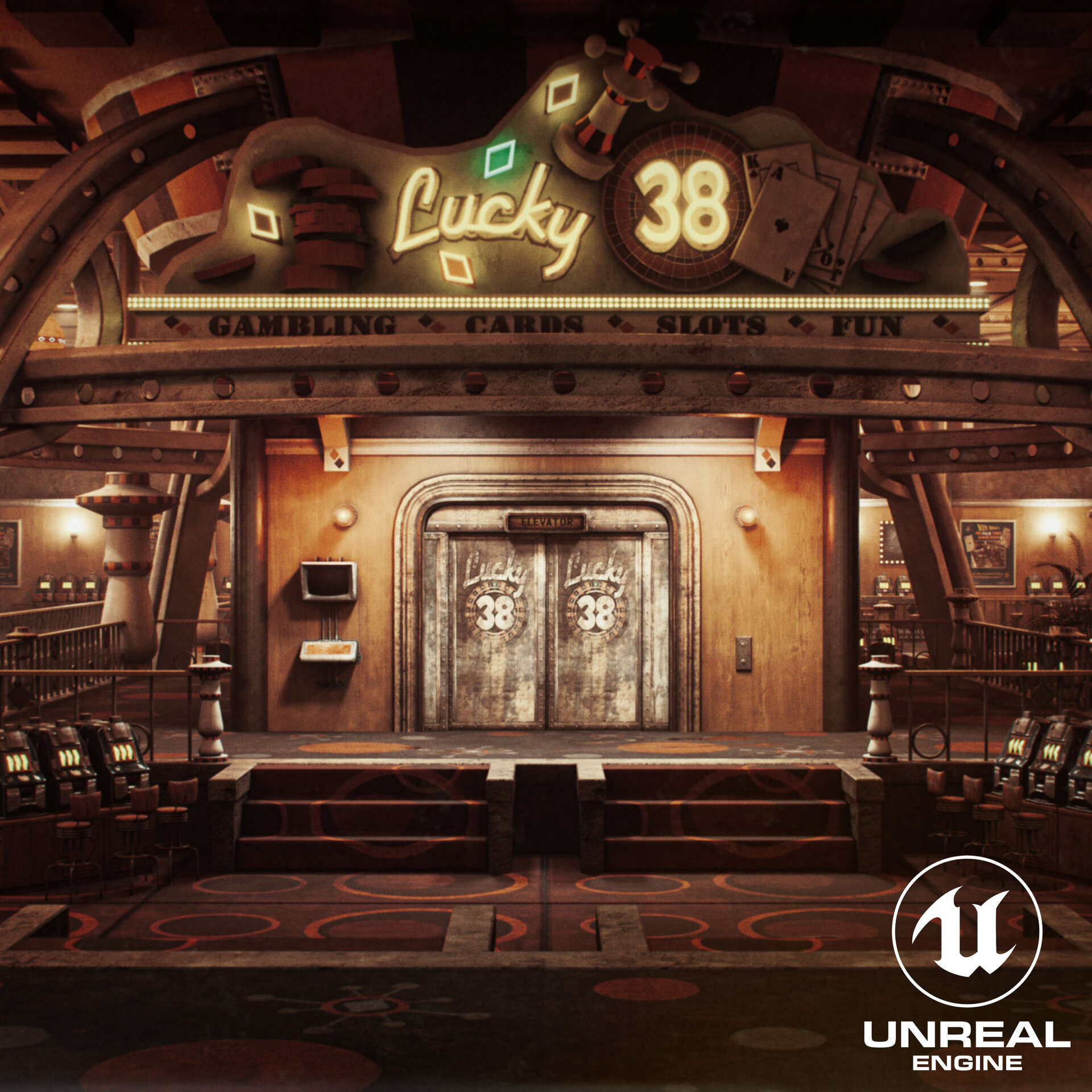 ArtStation - Lucky 38 Casino