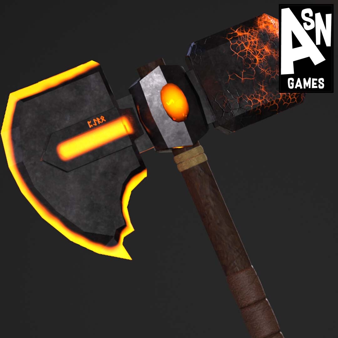 ArtStation - The PYRO Axe