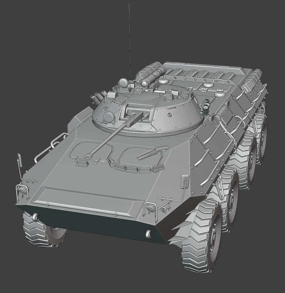 ArtStation - Multicrew Tank Combat 4 vechicles