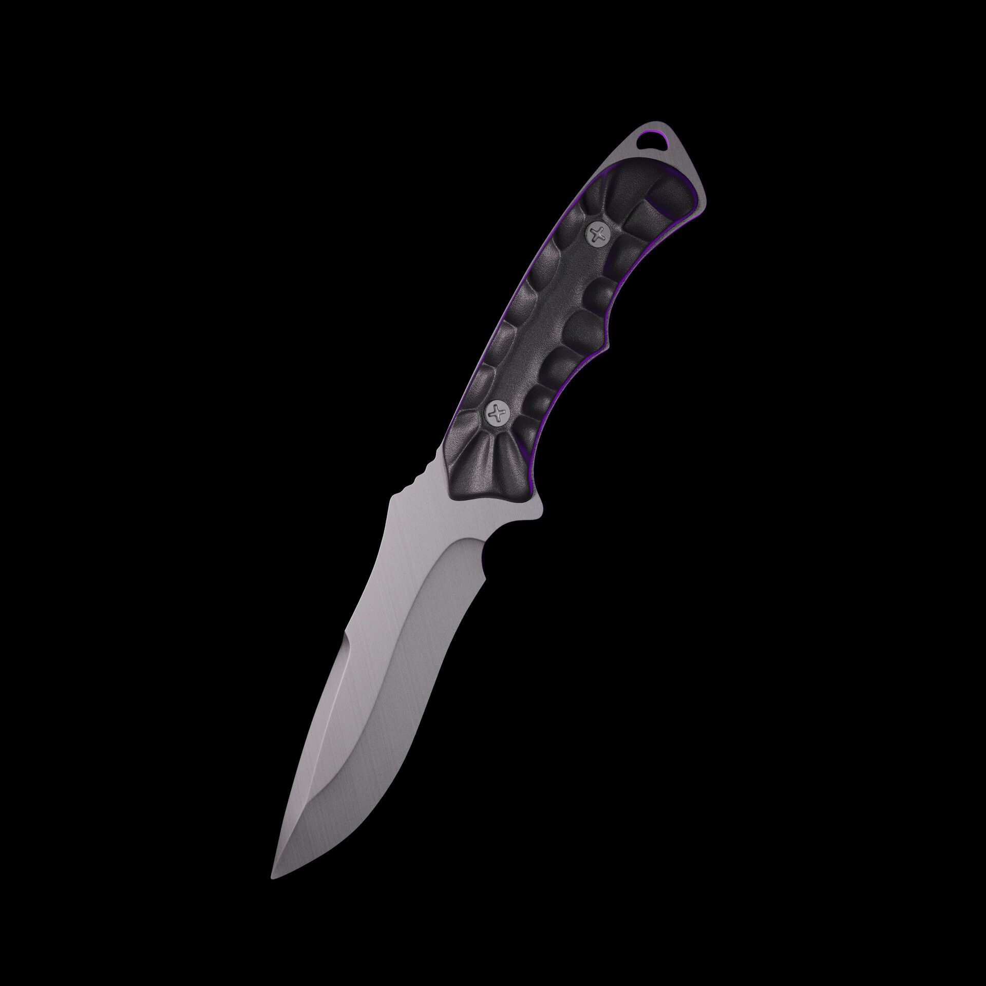 ArtStation - 3D visualization of a knife