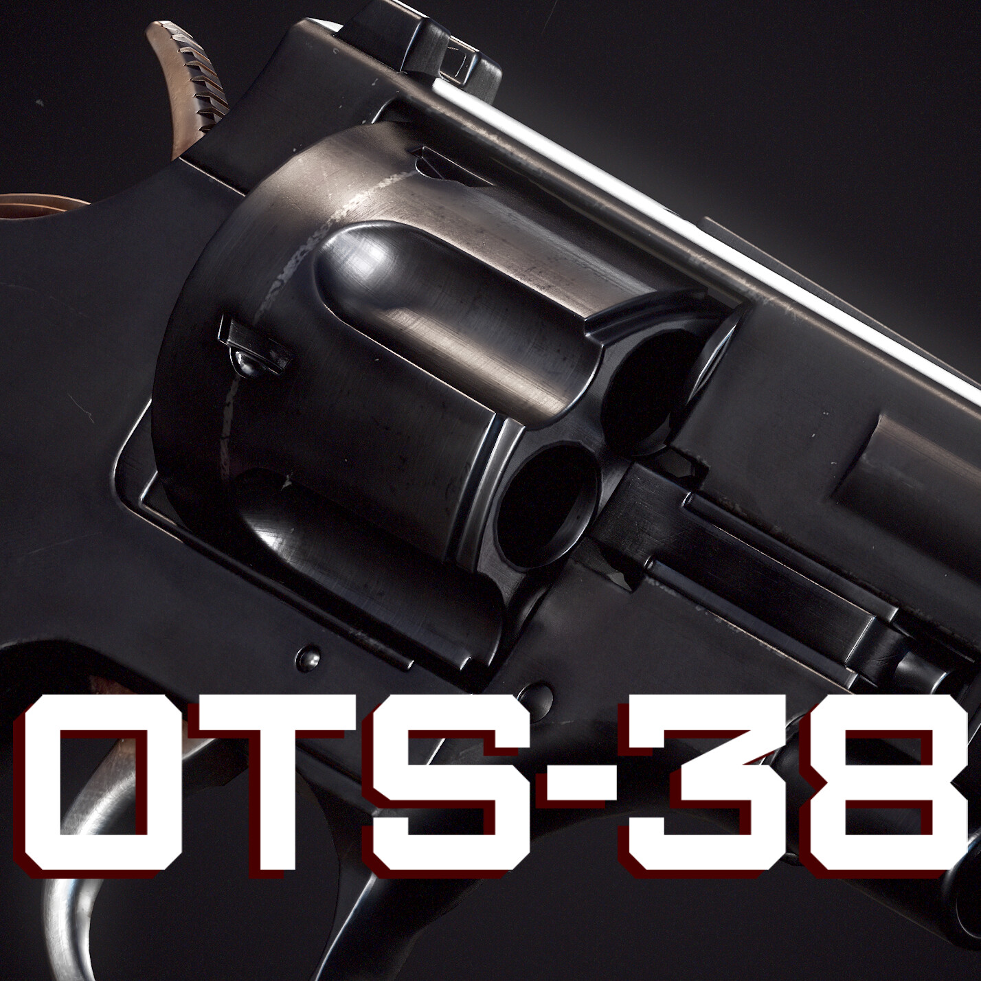 ArtStation - OTs-38 Stechkin silent revolver