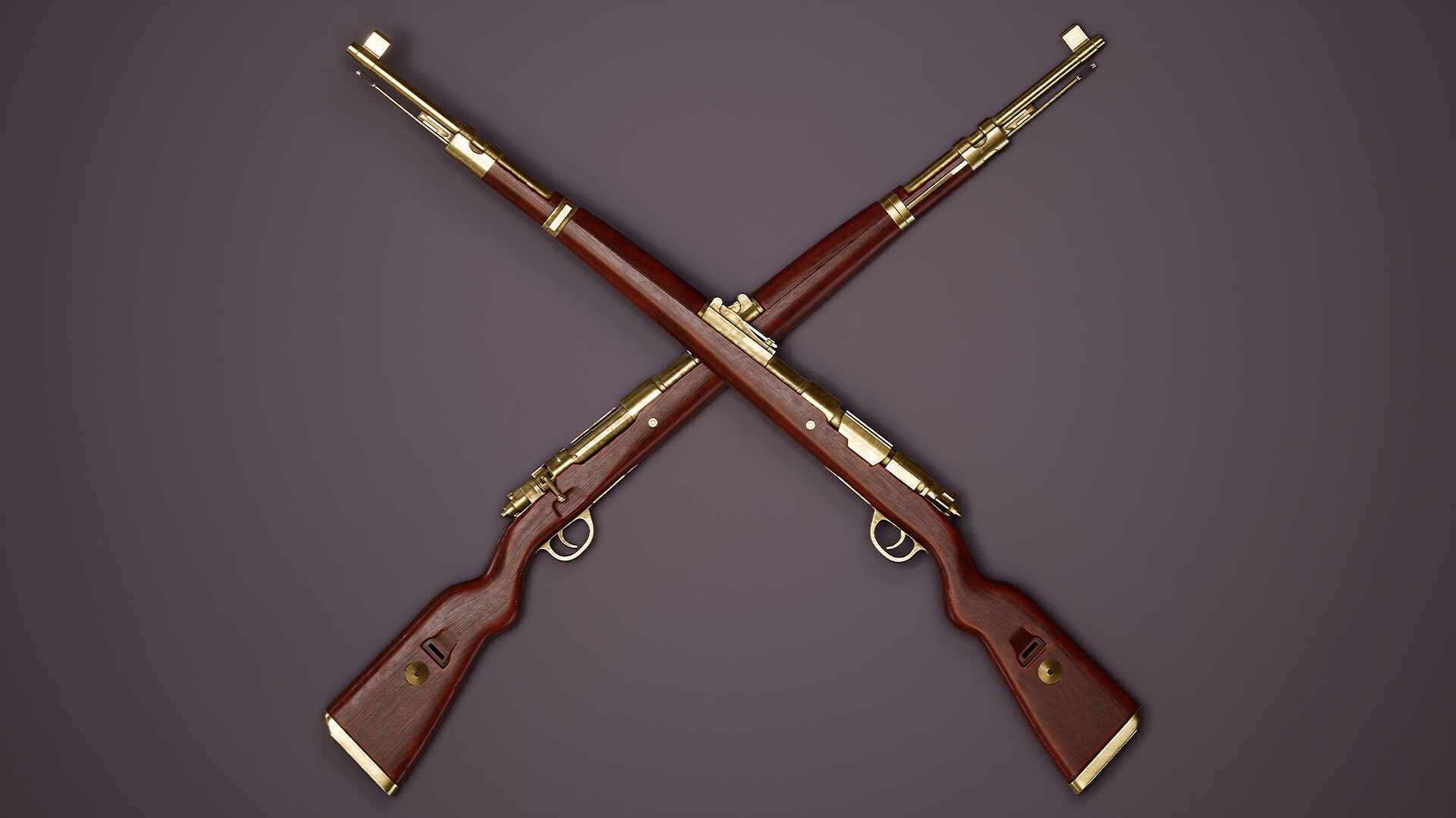 ArtStation - Karabiner 98k Rifle (Game-Ready)